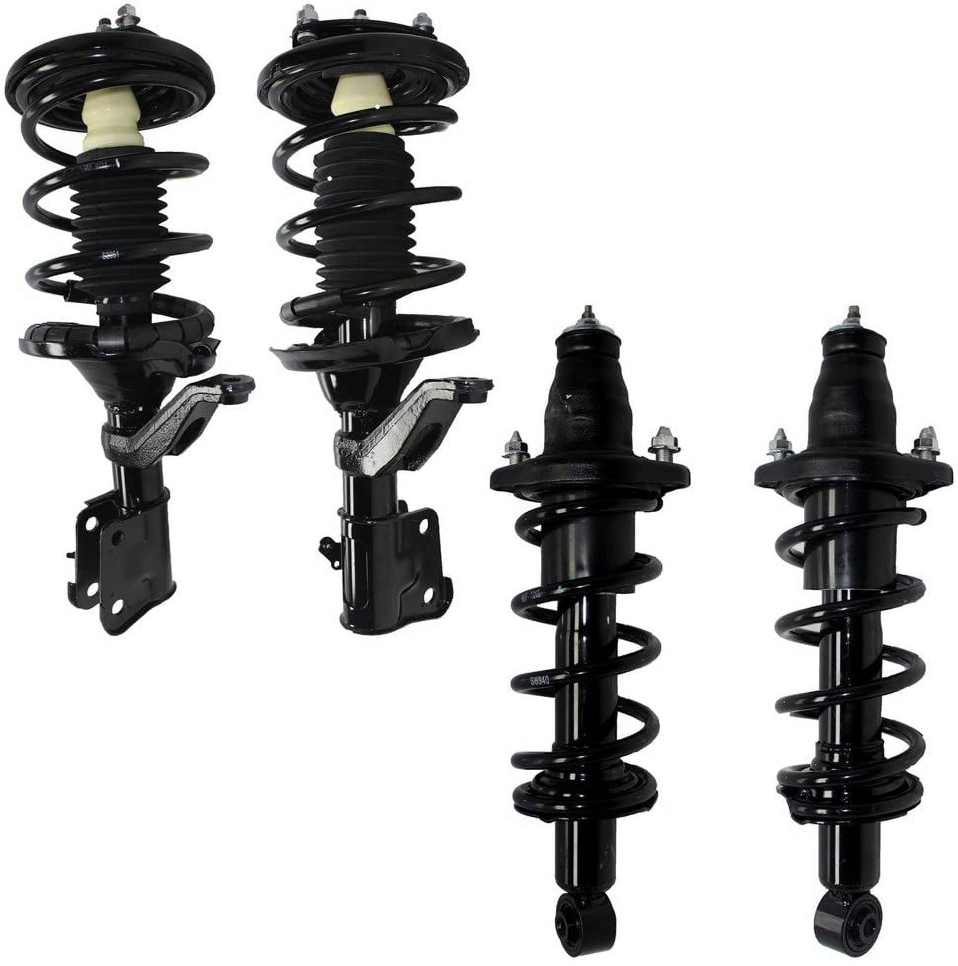 Detroit Axle - All (4) Front and Rear Complete Strut w/Spring Assembly ...