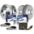 Detroit Axle - Brake Kit for 1993-1997 Toyota Corolla Geo Prizm Front ...