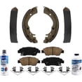 Detroit Axle - Brake Kit for 2003-2008 2012-2014 Honda Civic, Front ...
