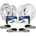 Detroit Axle - Brake Kit for 2004-2007 Mitsubishi Galant 2006-2012 ...