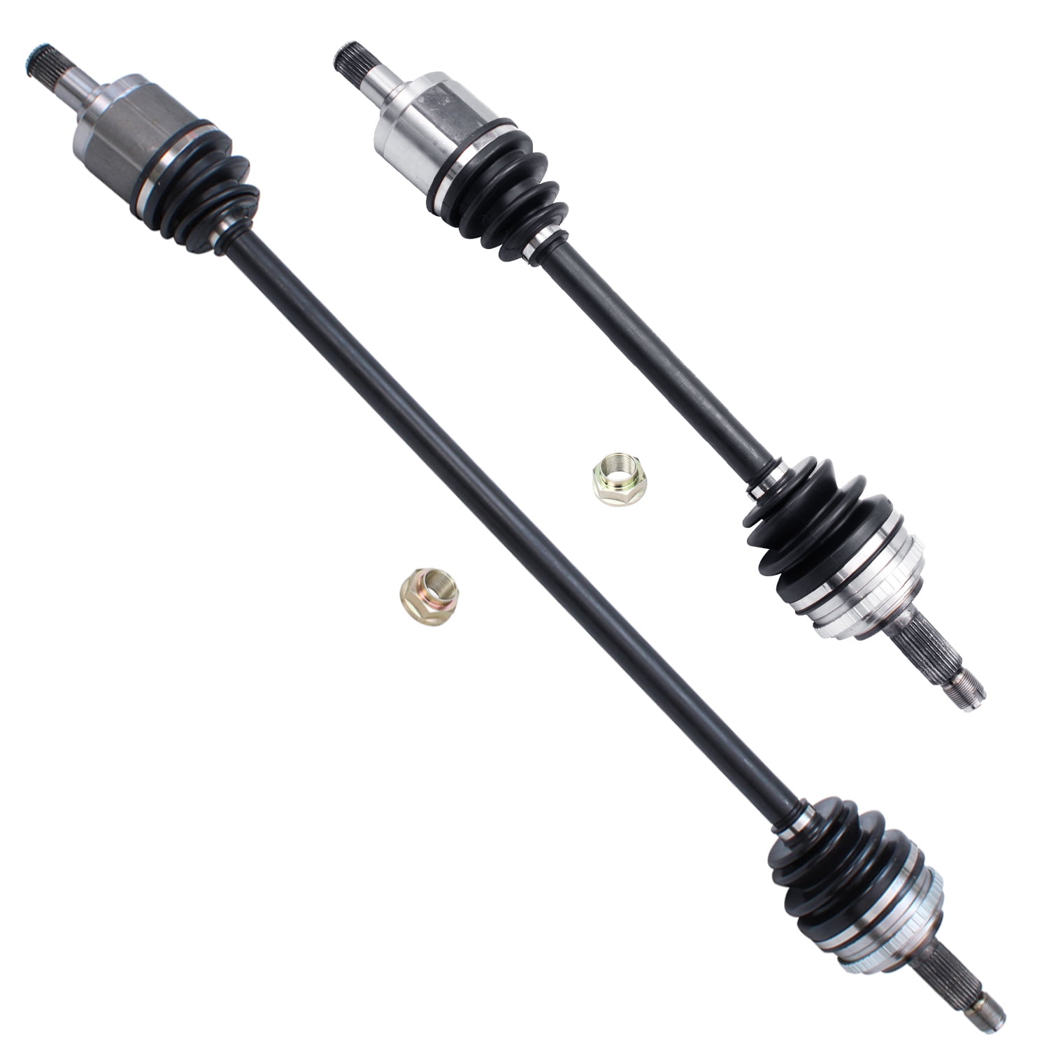 Detroit Axle - Complete Front CV Axle Drive Shafts Left and Right Side ...