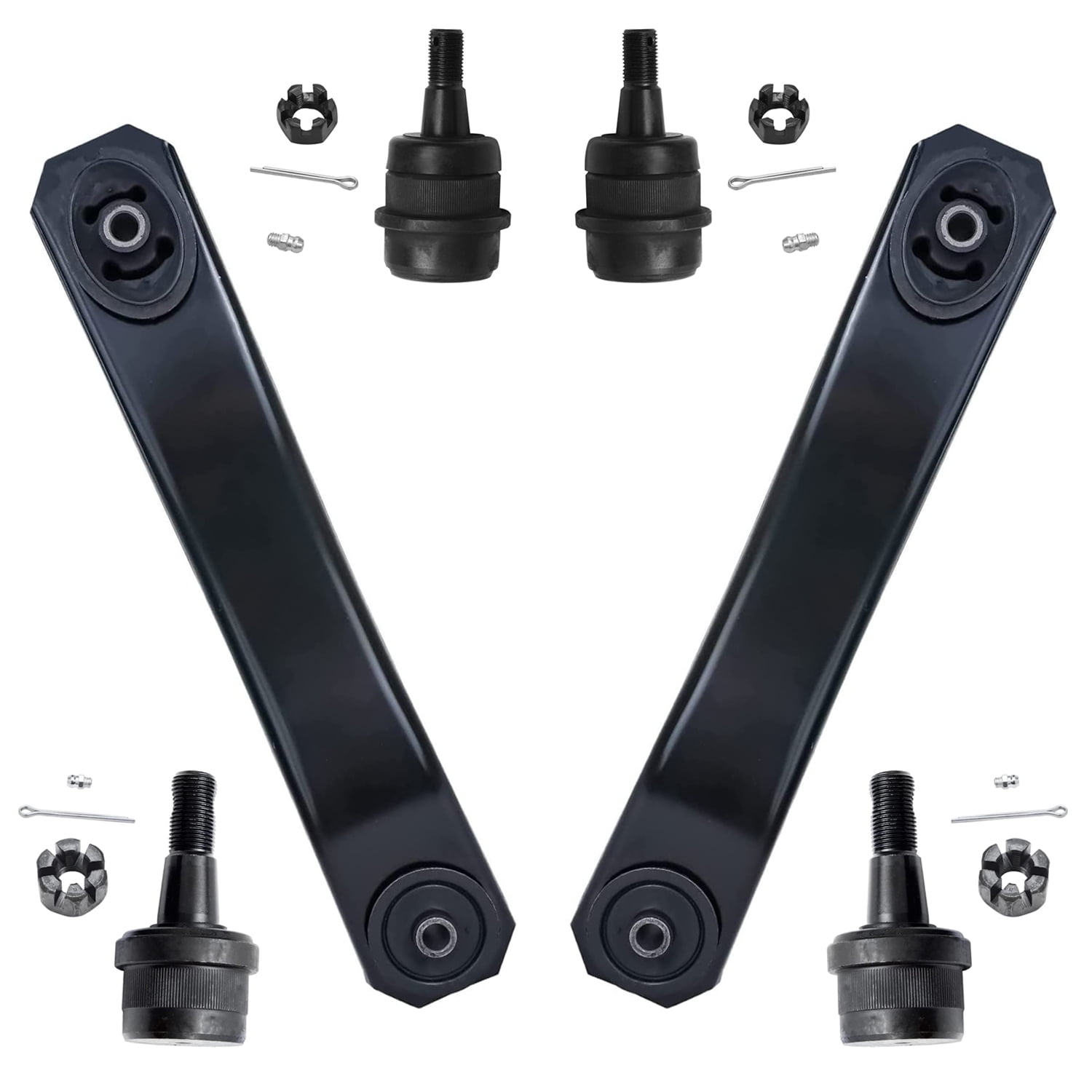 Detroit Axle - Complete Front Lower Control Arm and Upper Lower Ball ...