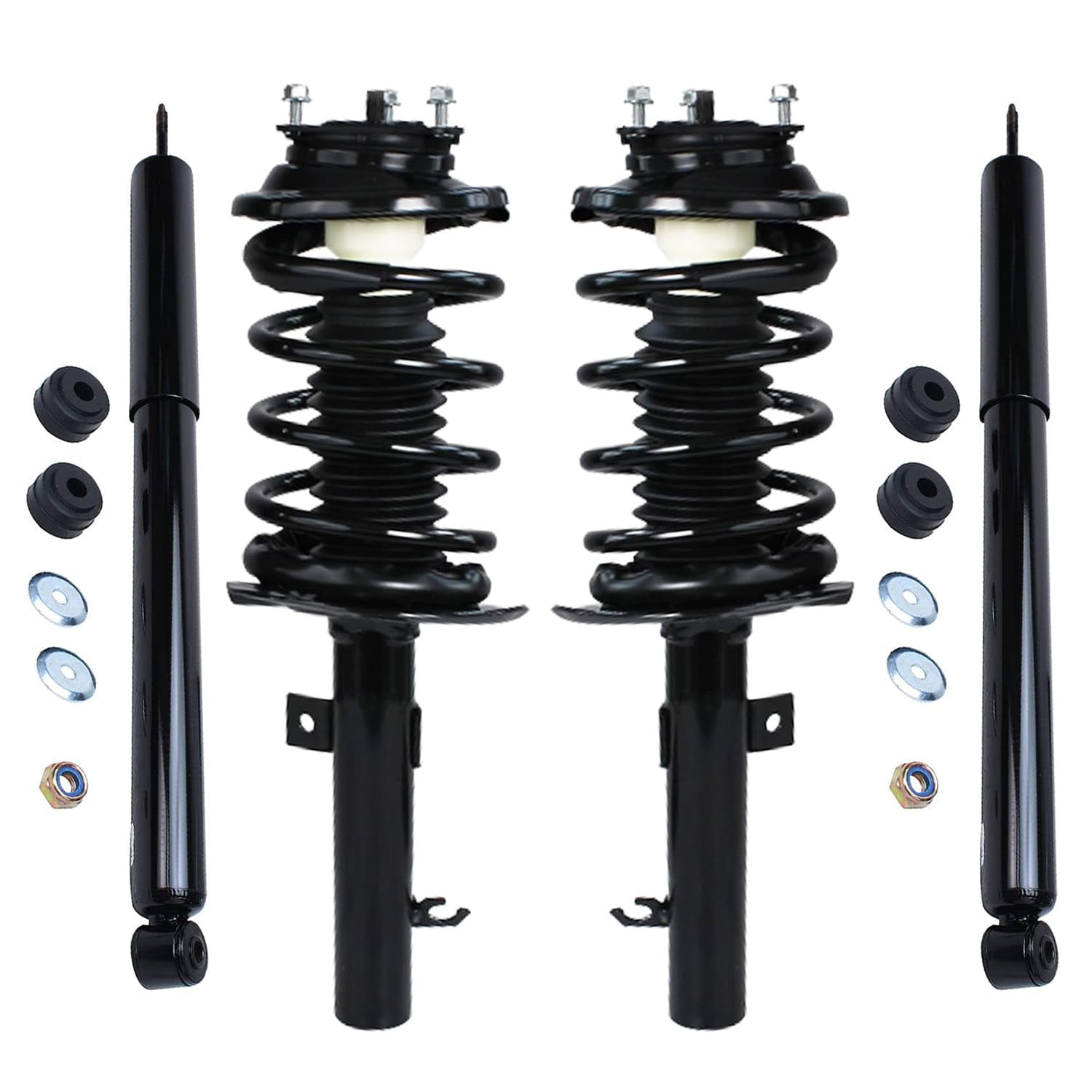 Detroit Axle - 2006-2007 Ford Focus Complete Shock Strut Kits, 2 Front ...