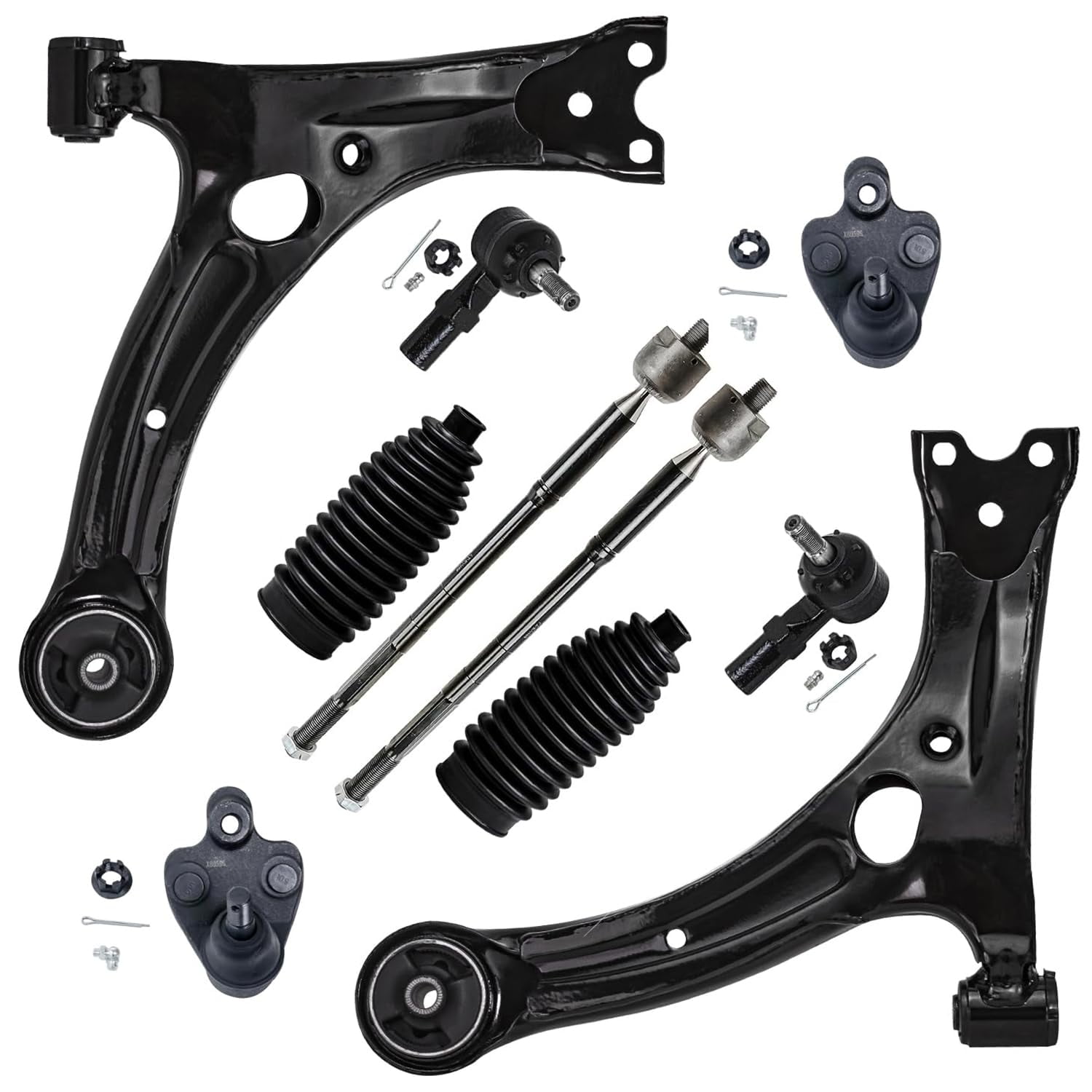Detroit Axle - FWD Front End 10pc Suspension Kit for 2003-2008 Pontiac ...
