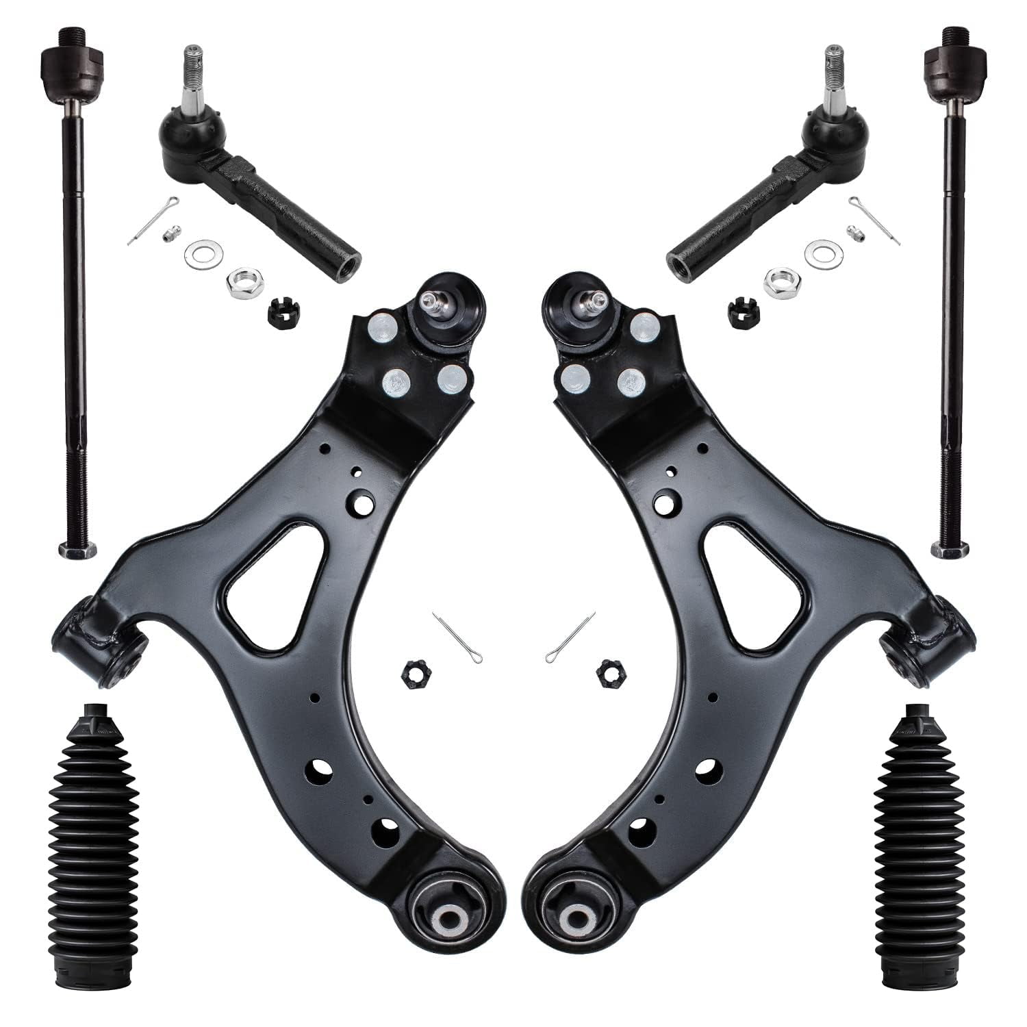 Detroit Axle - FWD Front End Suspension Kit for 2005-2009 Chevy ...