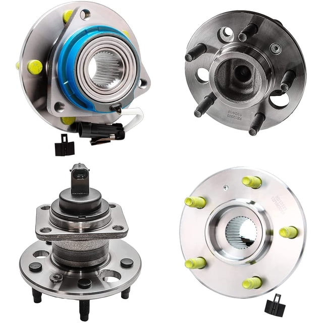 Detroit Axle - FWD Front Rear Wheel Hub Bearing Replacement for Buick ...