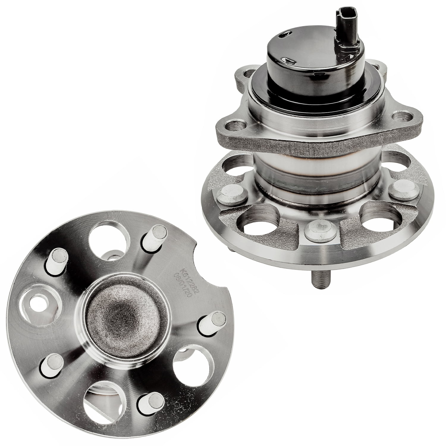 Detroit Axle - FWD Rear 2pc Wheel Bearing Hubs for Lexus RX330 RX350 ...