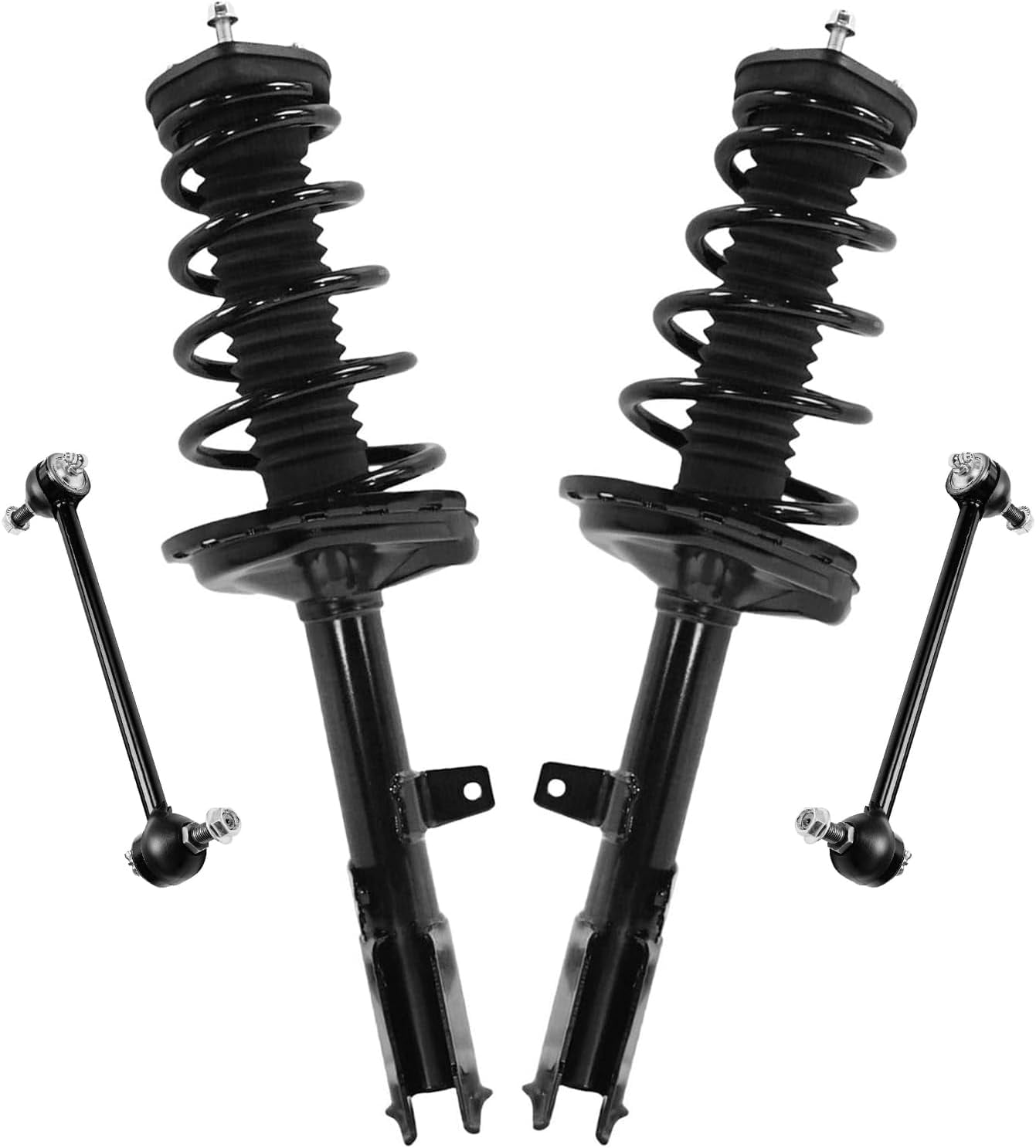 Detroit Axle - FWD Rear Struts Sway Bars for 2008 2009 Lexus RX350, 2 ...