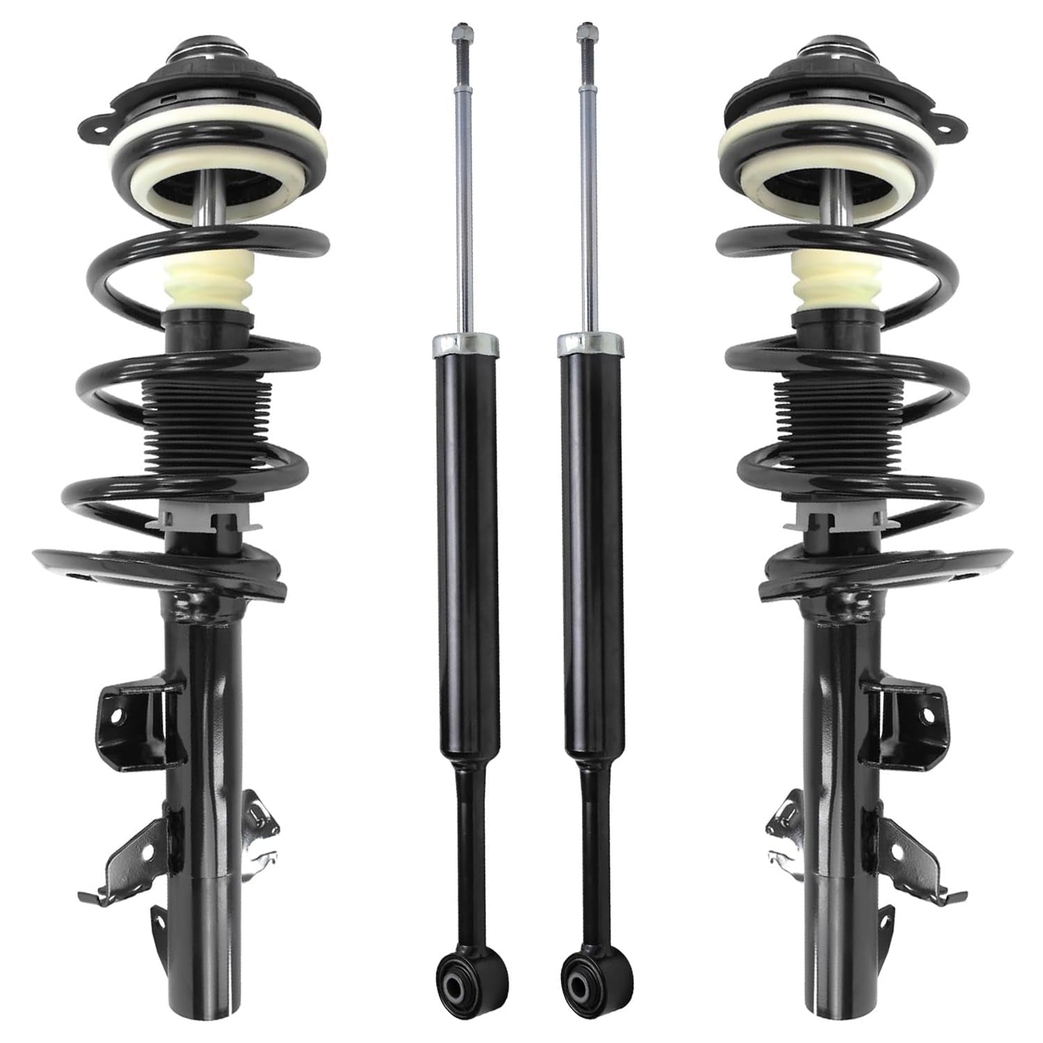 Detroit Axle - FWD Struts Shocks for Jeep 2014-2018 Cherokee, 2 Front ...