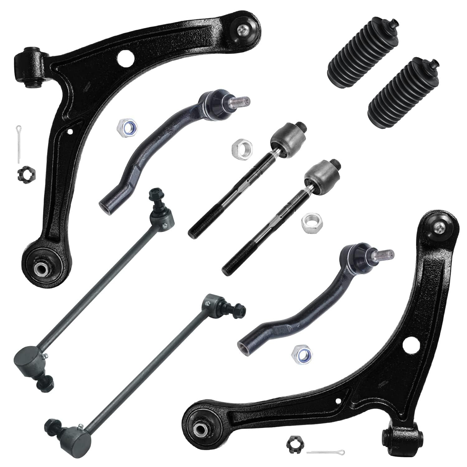Detroit Axle - Front 10pc Suspension Kit for 2006 Acura MDX, 2006-2008 ...