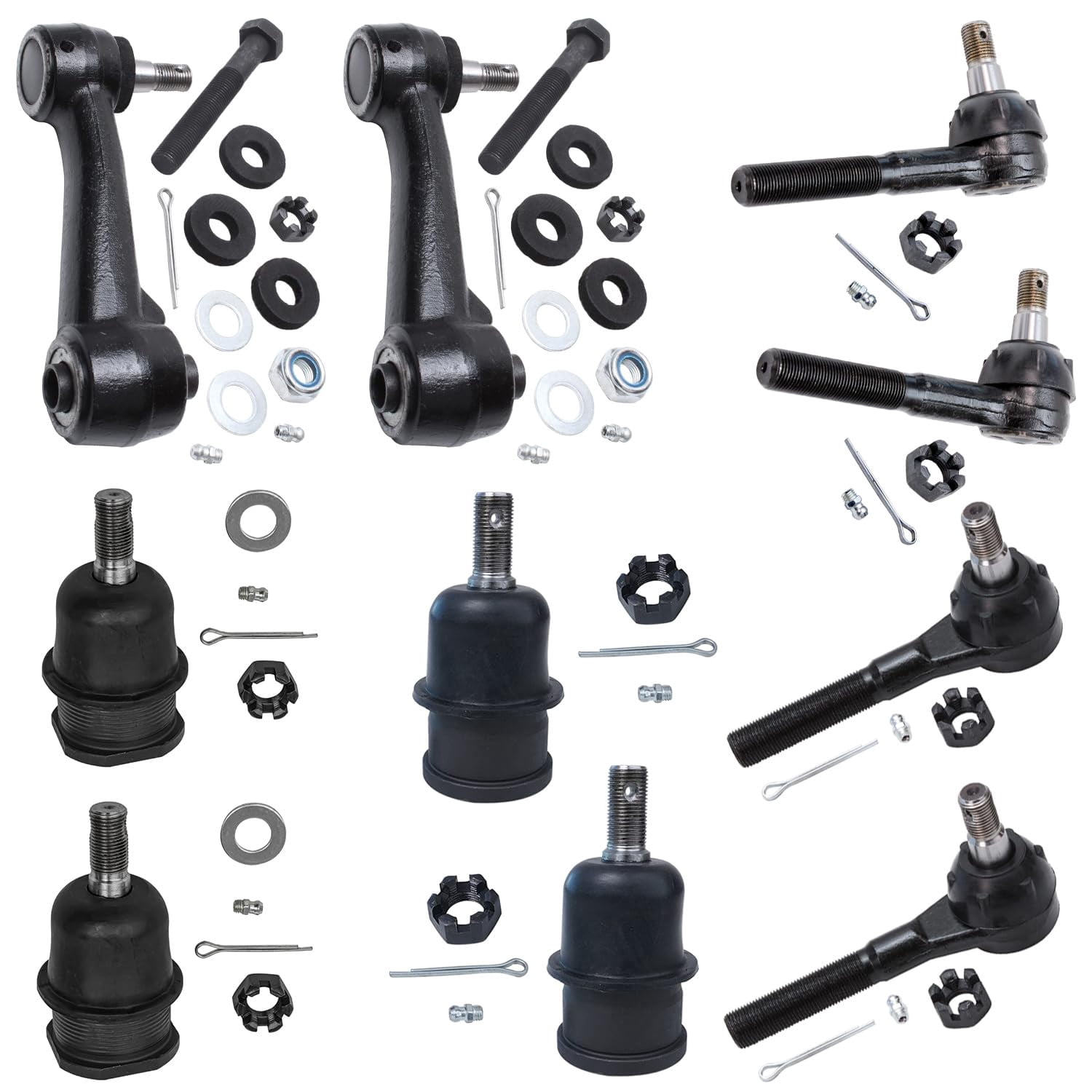Detroit Axle - Front 10pc Suspension Kit for Dodge B150 B1500 B200 B250 ...