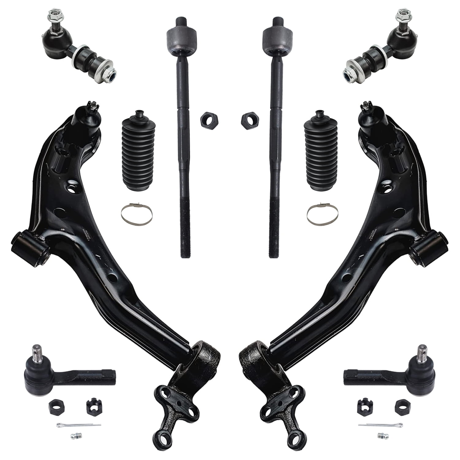 Detroit Axle - Front 10pc Suspension Kit for Nissan Sentra 2001 2002 ...