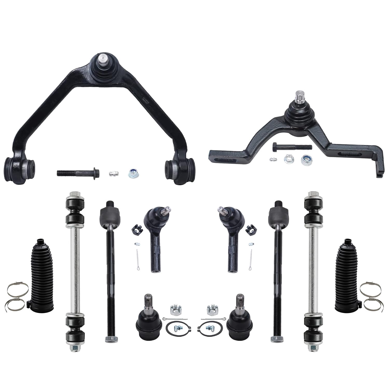 Detroit Axle - Front 12pc Control Arms Kit for 01-03 Ford Explorer ...