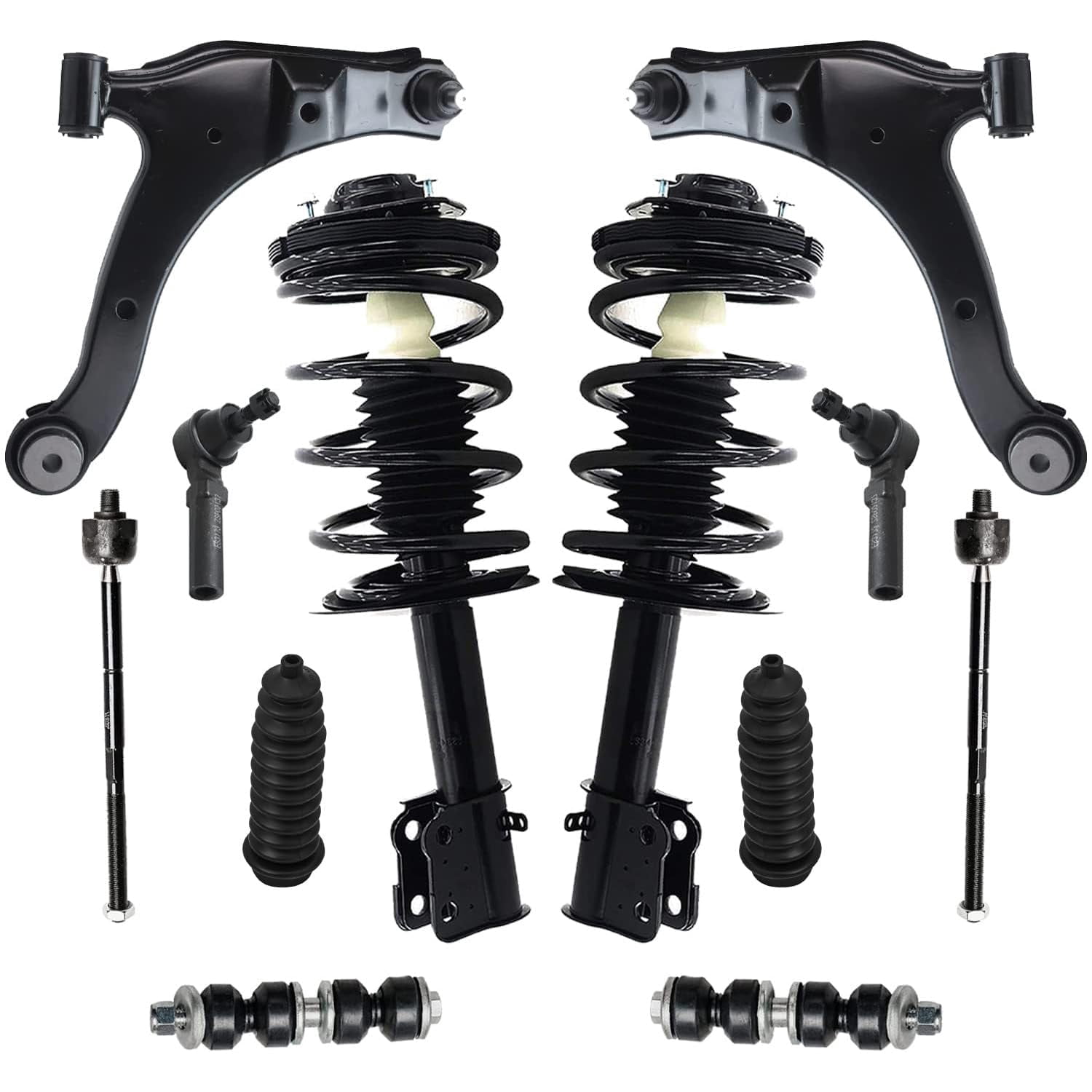 Detroit Axle - Front 12pc Suspension Kit for Dodge Plymouth Neon SX 2.0 ...