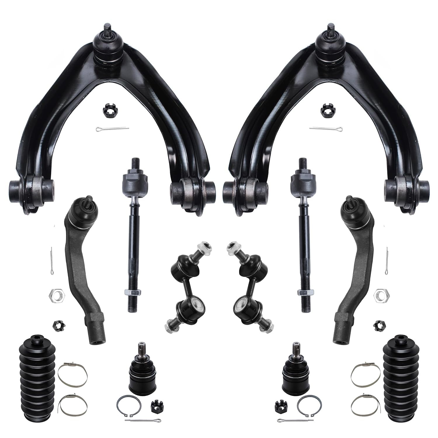 Detroit Axle - Front 12pc Suspension Kit Honda CR-V for 1997 1998 1999 ...