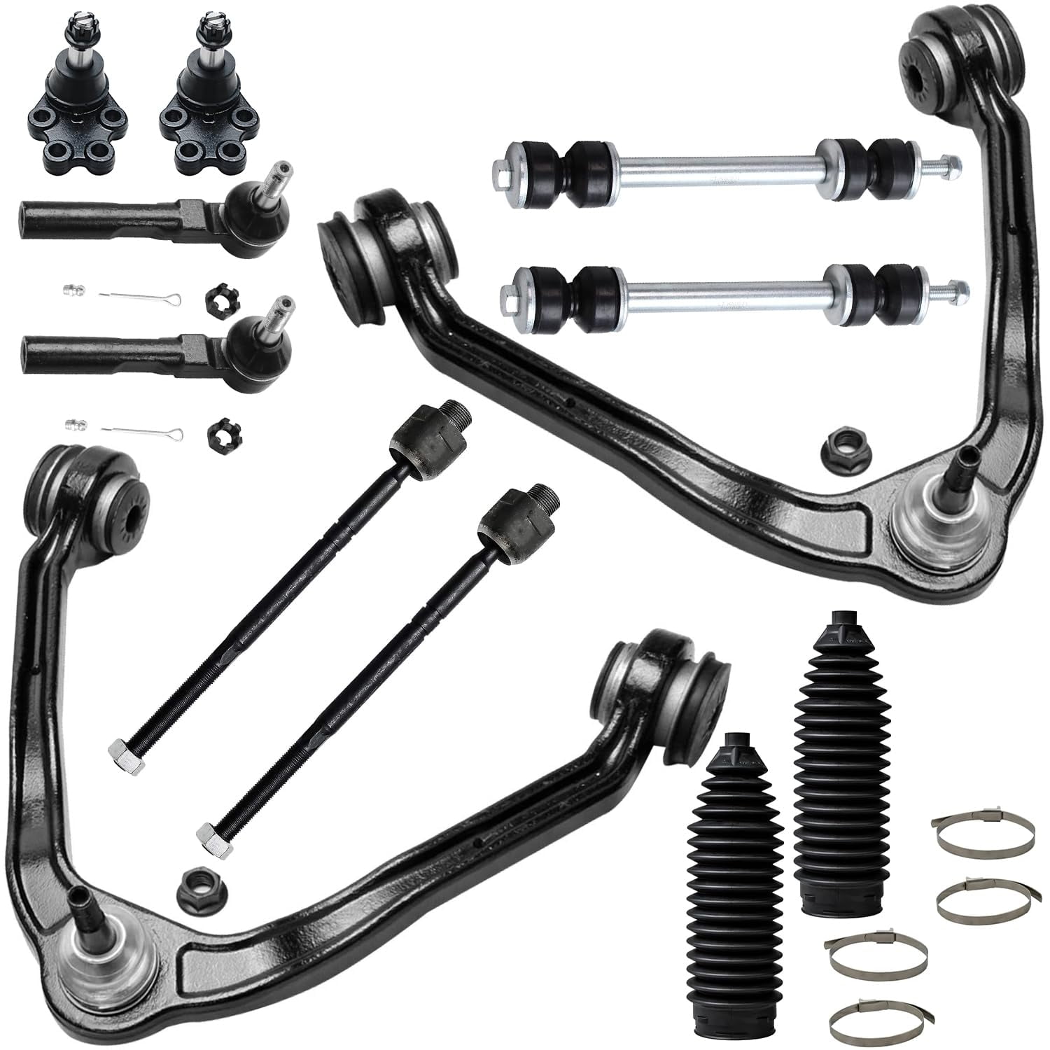 Detroit Axle - Front 12pc Suspension Kit for RWD 99-06 Chevy Silverado ...