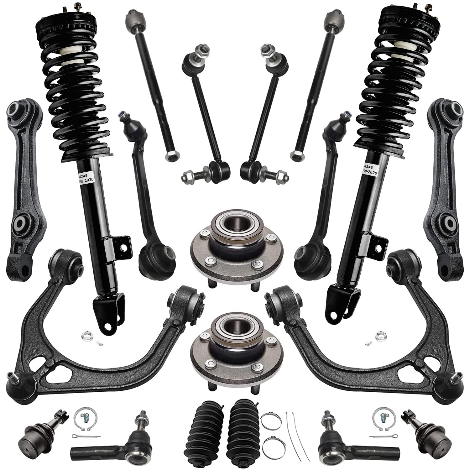 Detroit Axle - 20pc RWD Front Suspension Kit for Chrysler 300 (05-10 ...