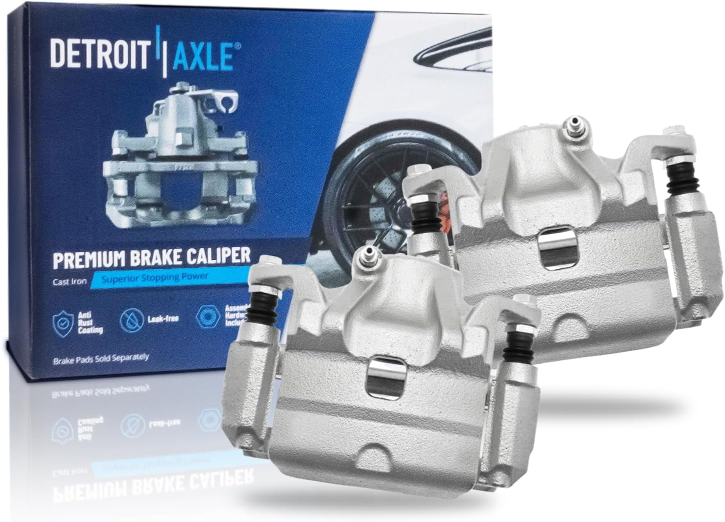 Detroit Axle - Front 2pc Brake Calipers for 2010-2013 Nissan Altima ...