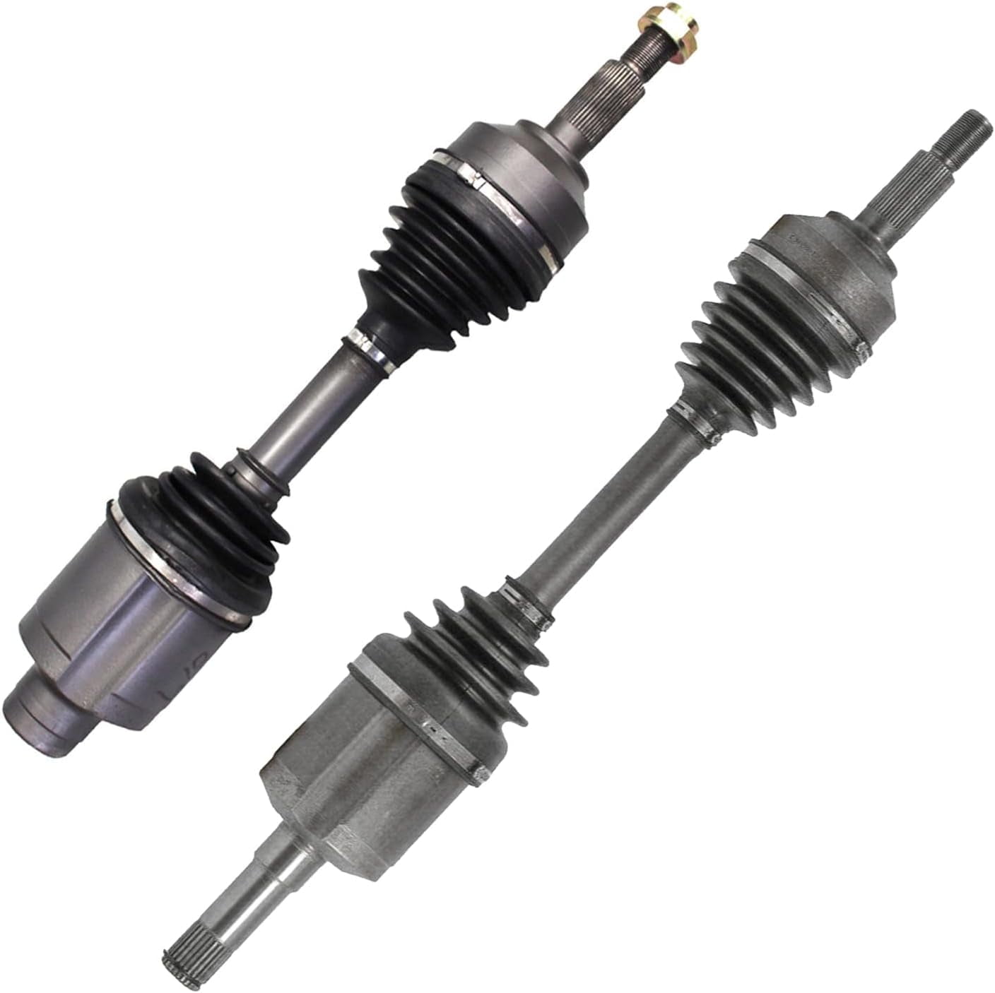 Detroit Axle - Front 2pc CV Axles for Ford Flex Taurus Lincoln MKS MKT ...