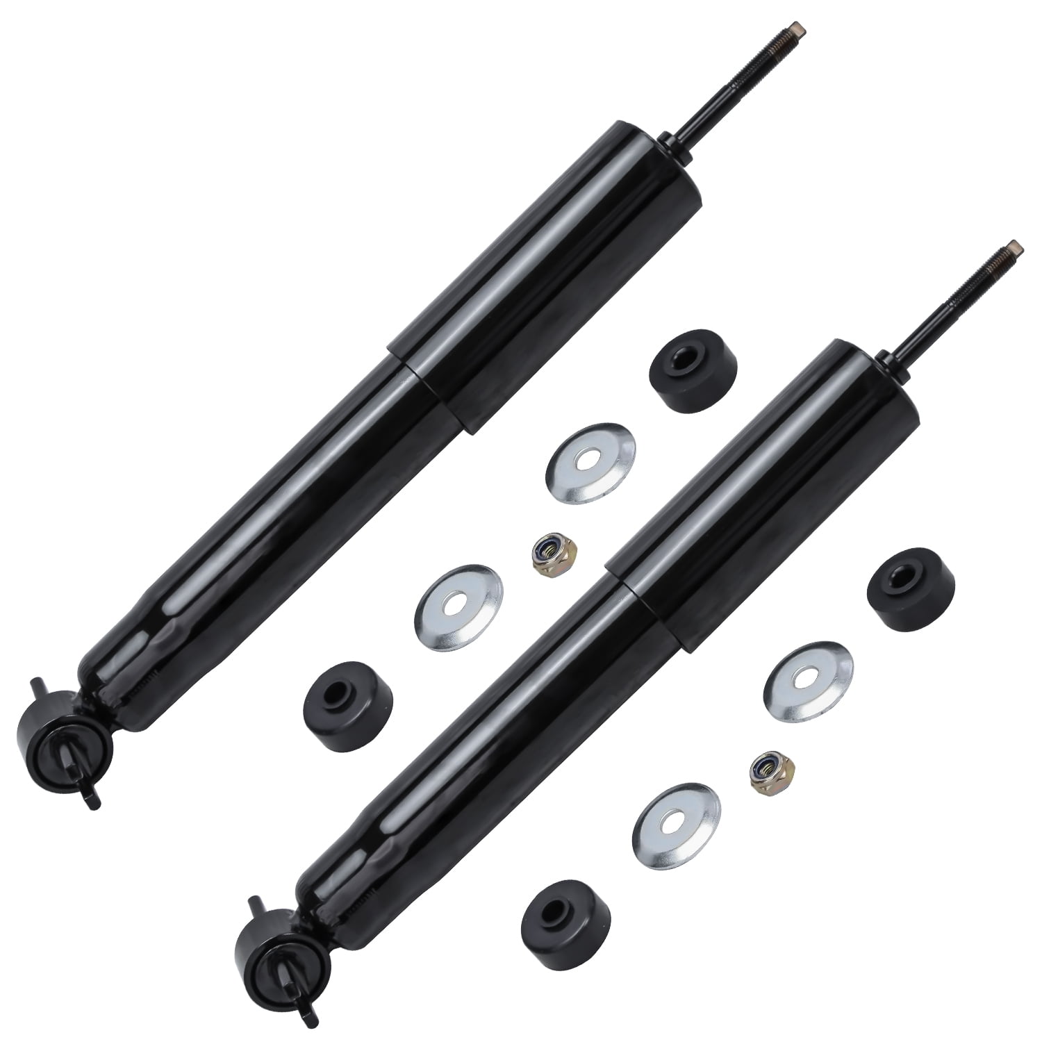 Detroit Axle - Front 2pc Shock Absorbers for RWD 1999-2006 Chevy ...