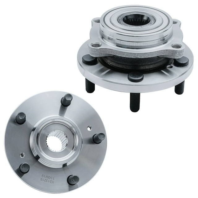 Detroit Axle - Front 2pc Wheel Bearing Hubs for Mitsubishi Eclipse ...