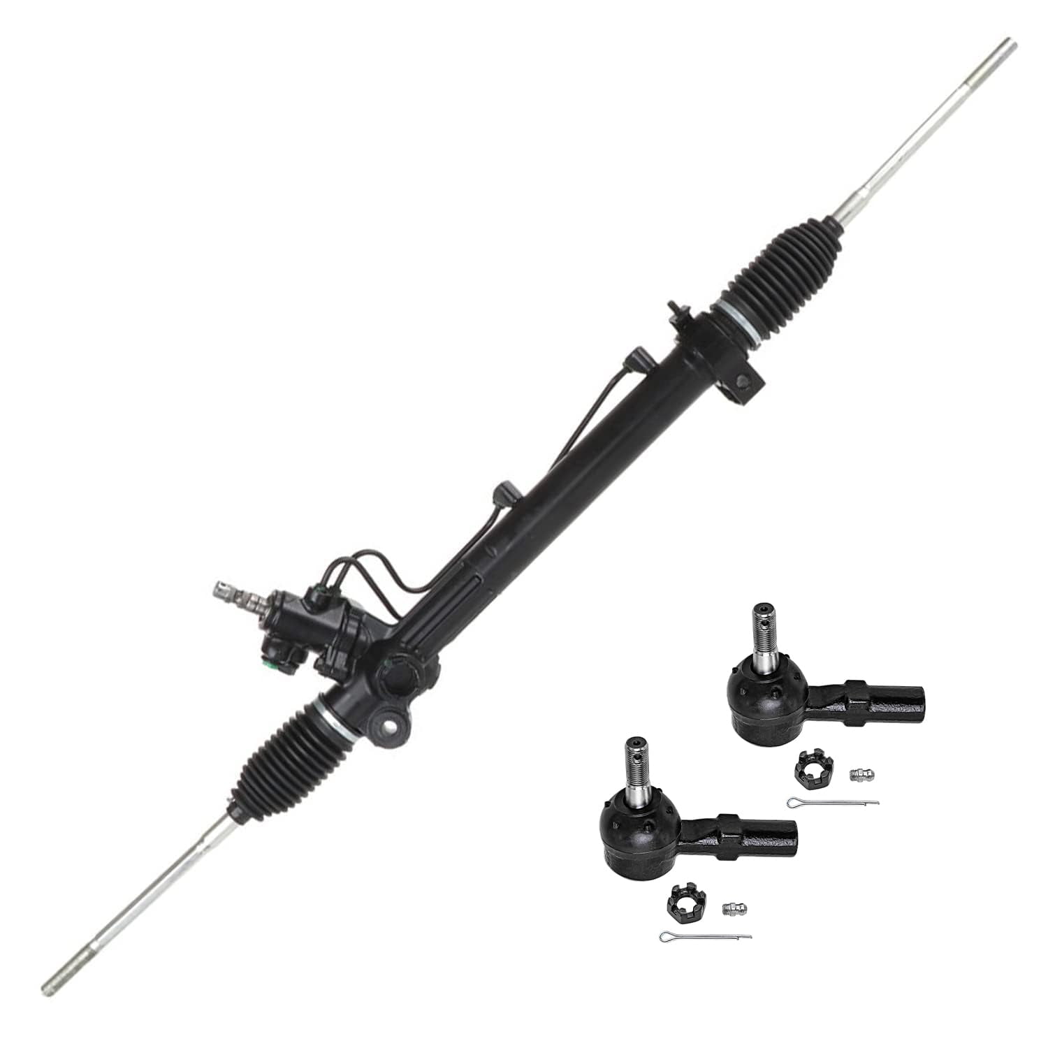 Detroit Axle - Front 3pc Rack and Pinion Kit for 99-03 Lexus RX300, 1 ...