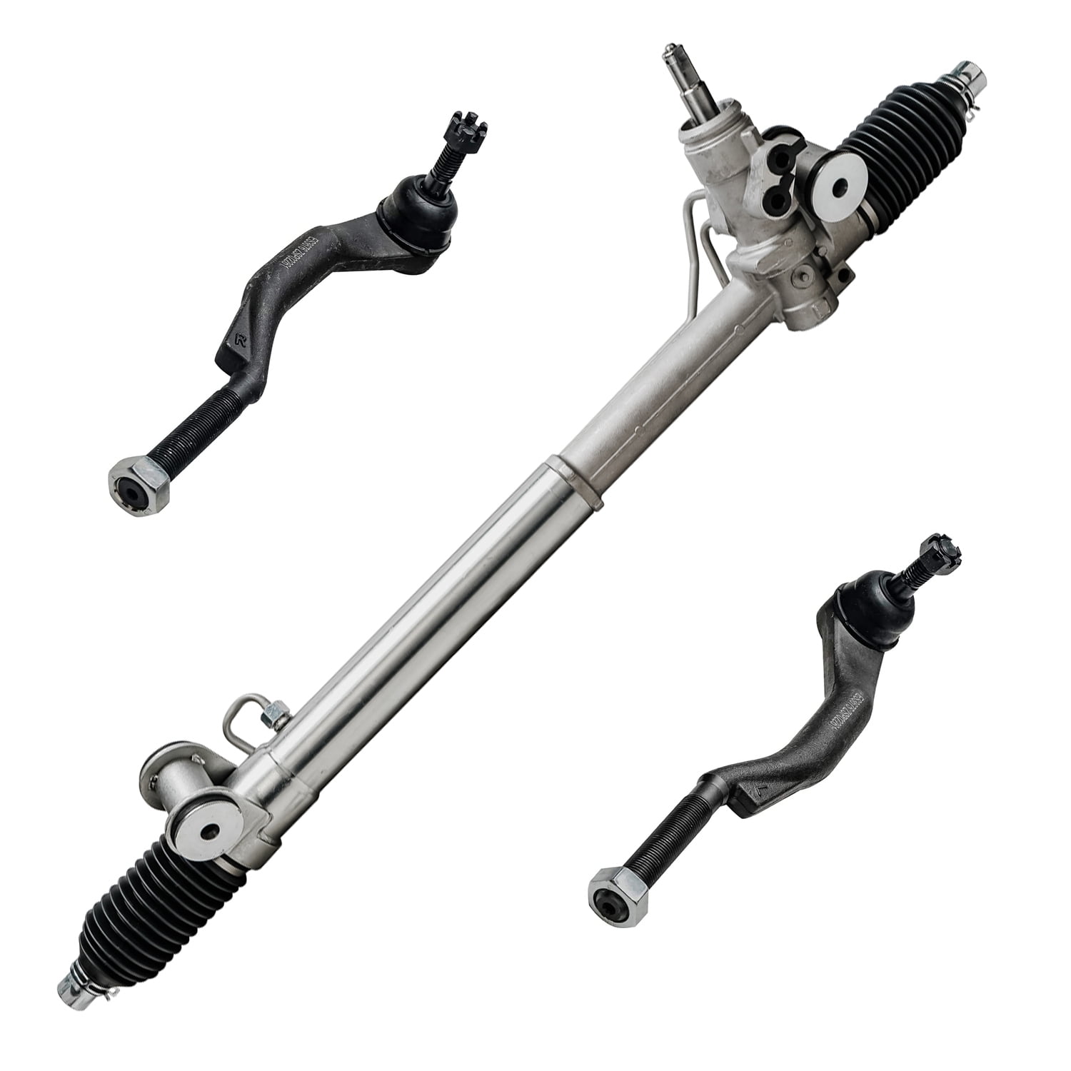 Detroit Axle - 3pc Front Rack and Pinion Kit for Buick, Chevrolet, Saab ...