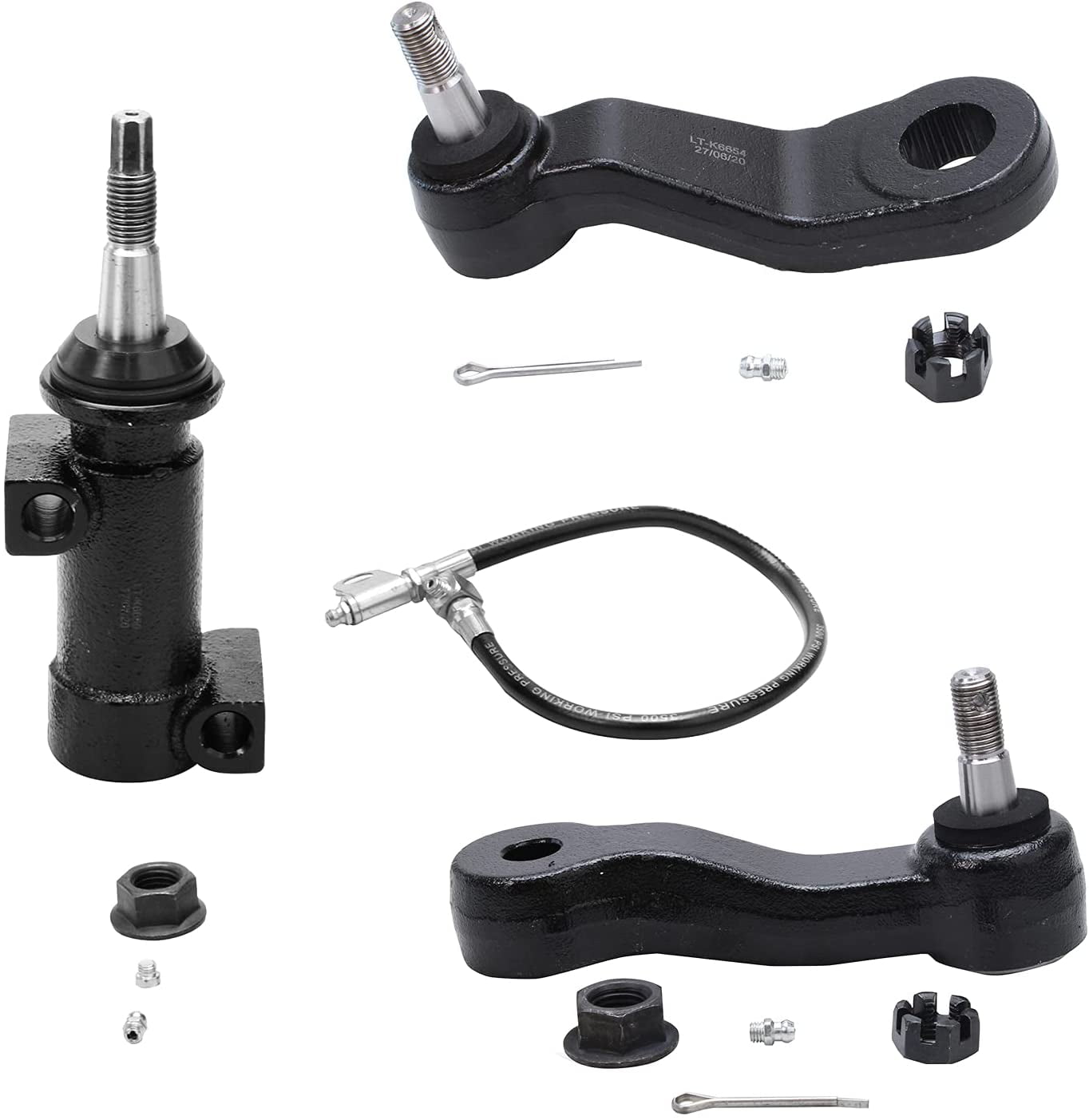 Detroit Axle - Front 3pc Suspension Kit for Chevrolet Silverado GMC ...