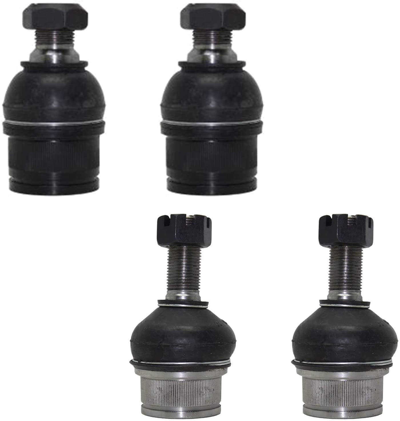 Detroit Axle - Front 4pc Ball Joints for Dodge Ram 2500 3500 Ford ...