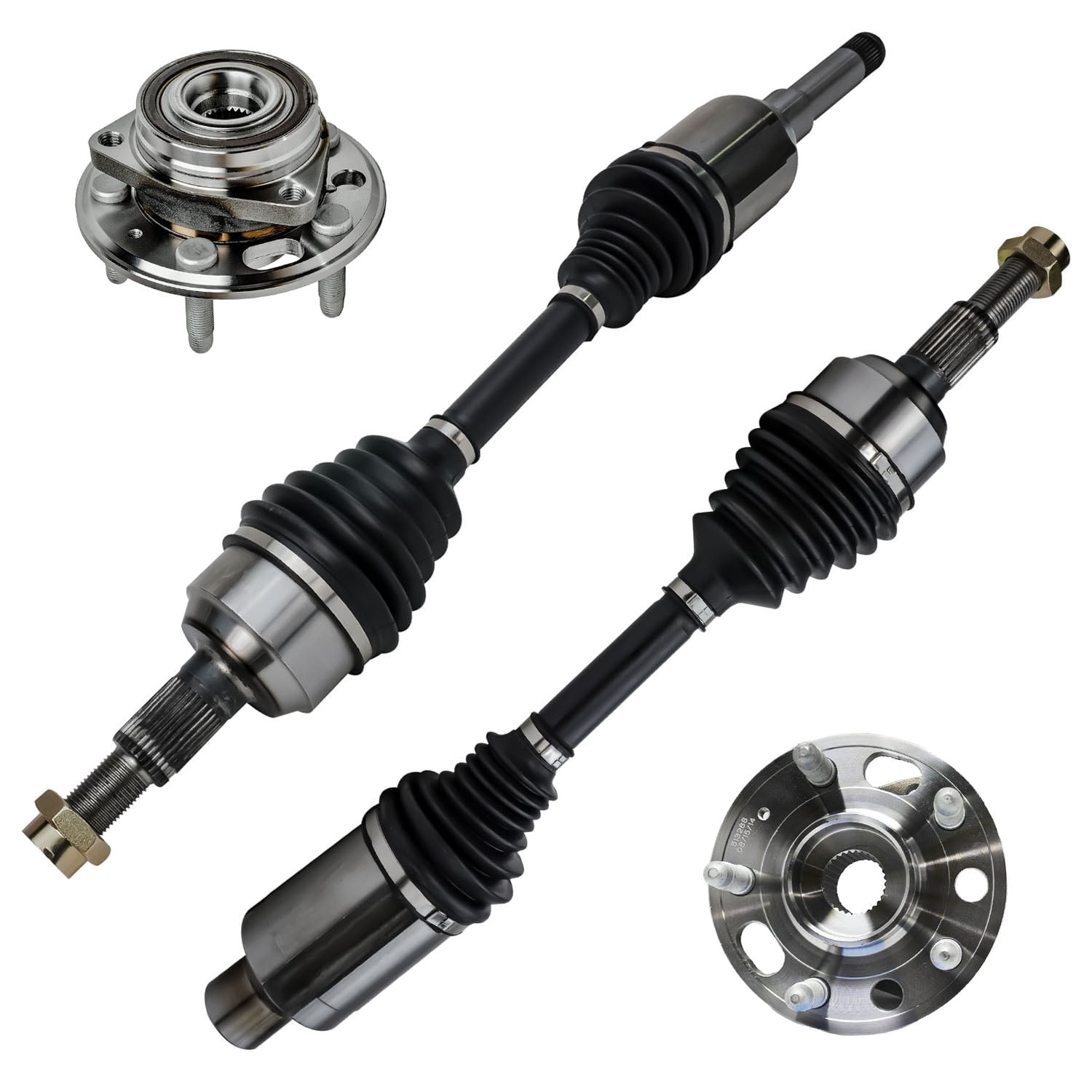 Detroit Axle Front CV Axles Kit, 2.4L Models 2010-2016 Chevy Equinox ...