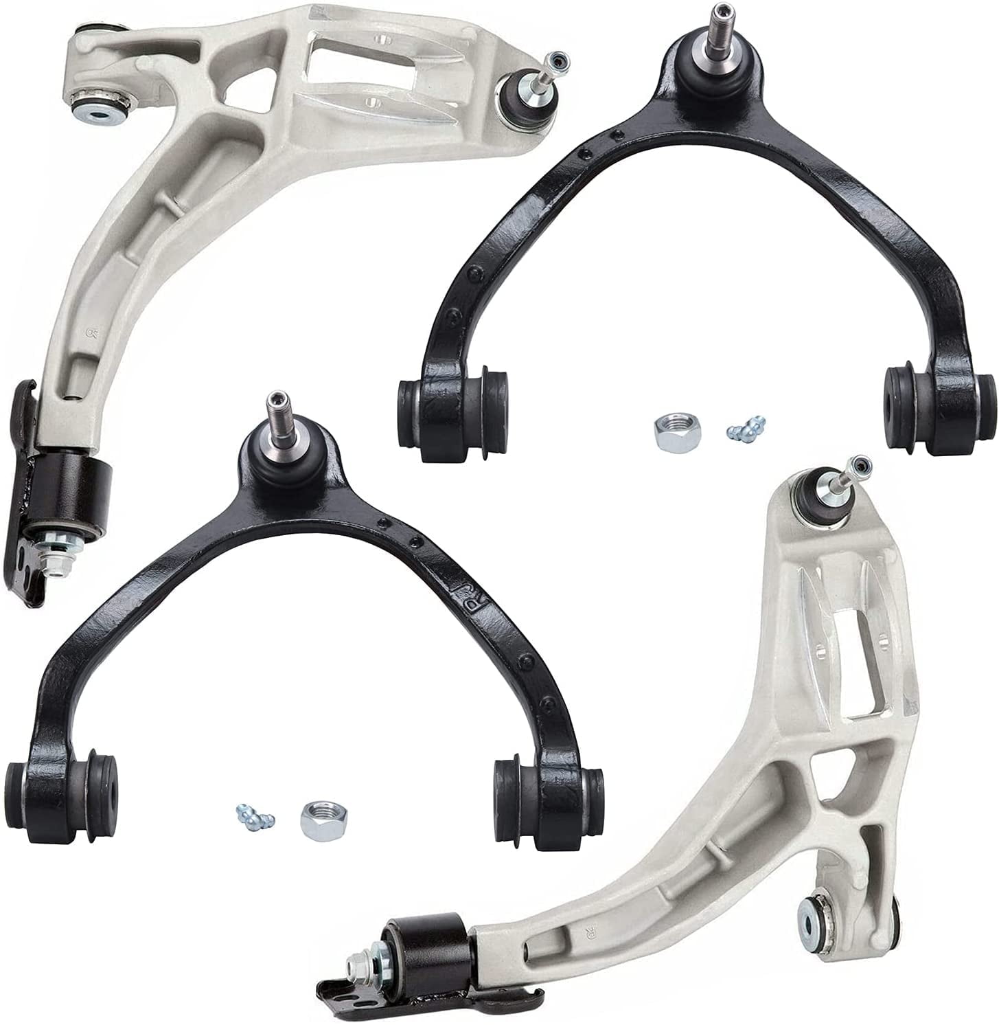 Detroit Axle - Front 4pc Control Arms for Ford Crown Victoria Lincoln ...