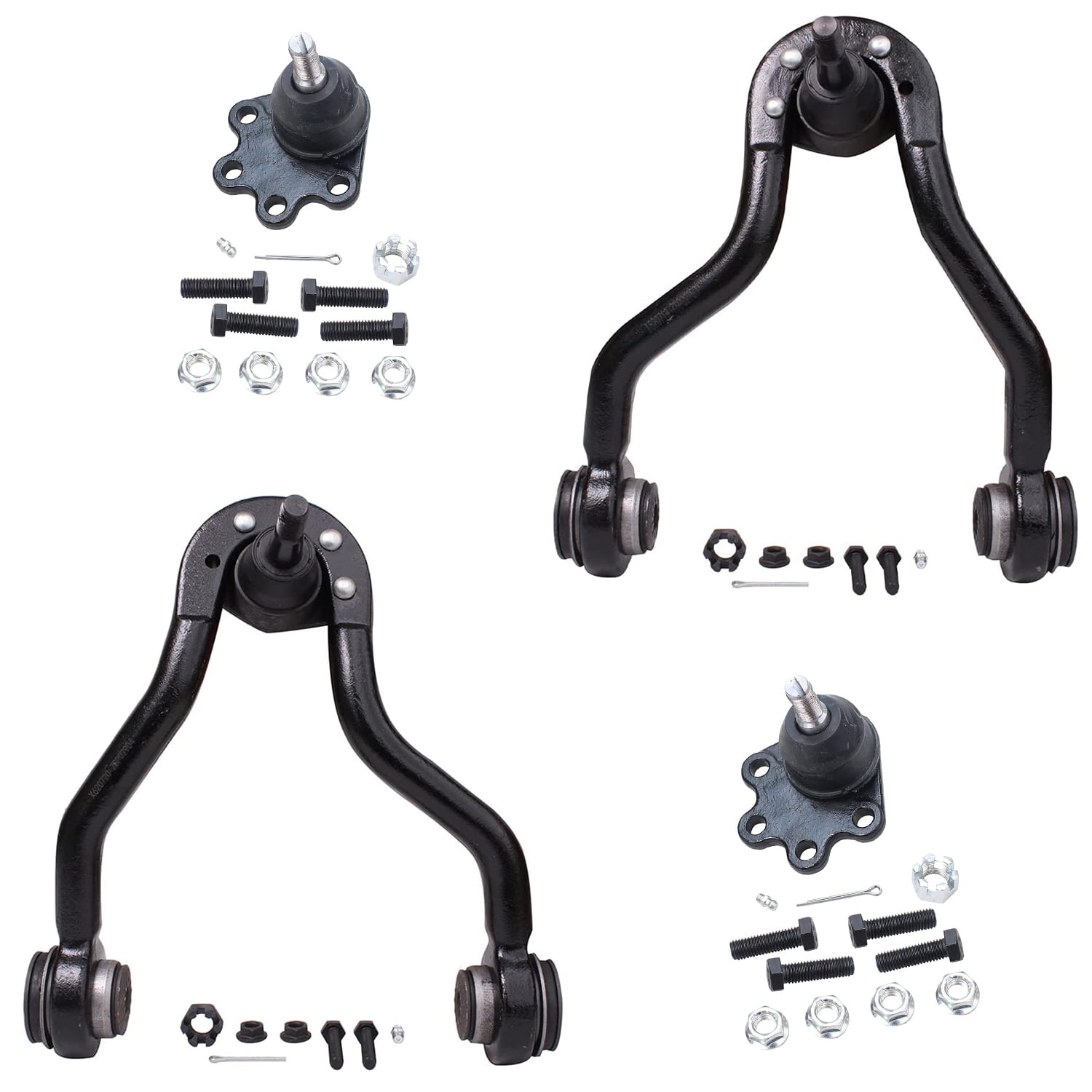 Detroit Axle - Front 4pc Control Arms Kit for 4WD Chevrolet Astro ...