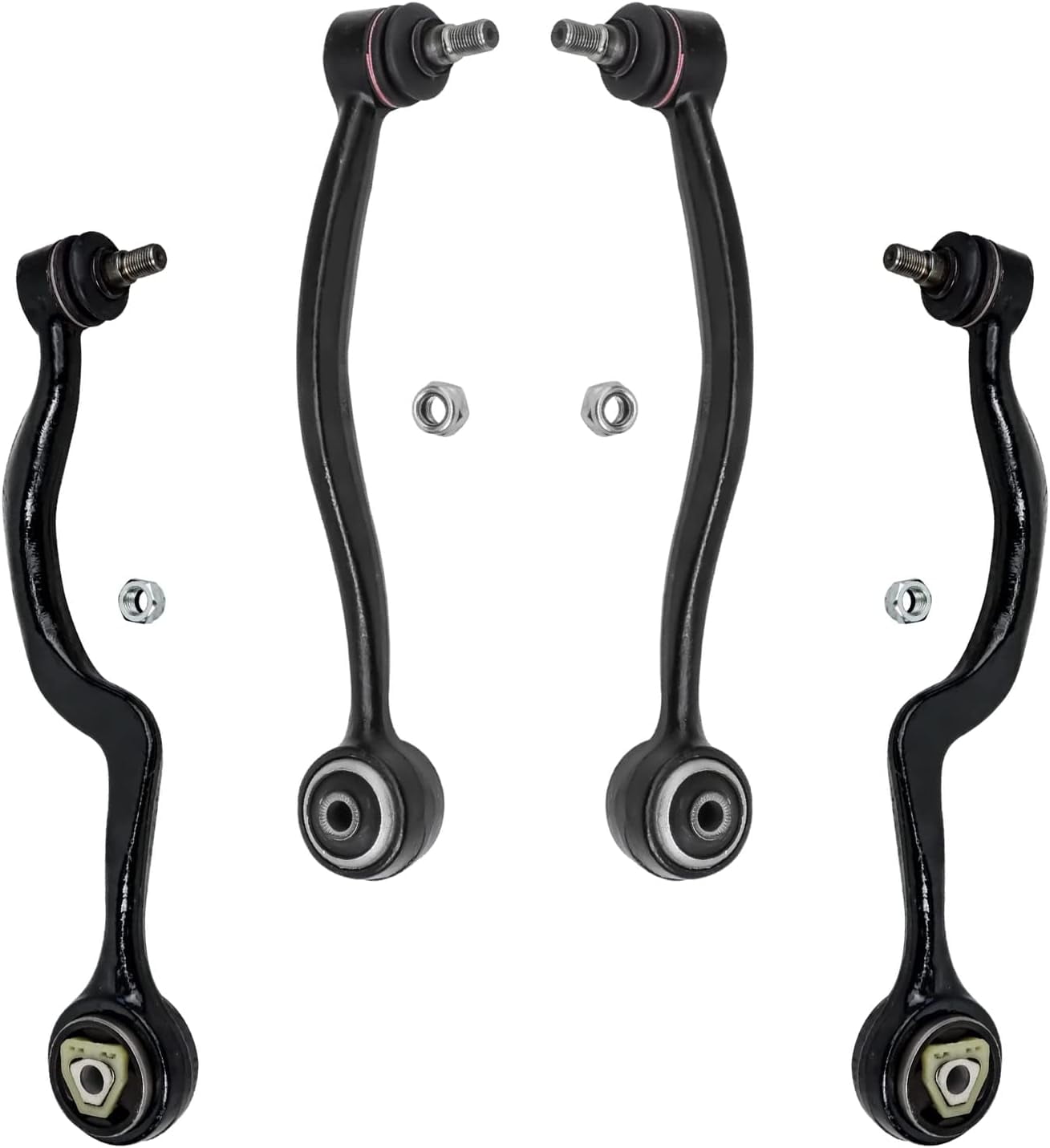 Detroit Axle - Front 4pc Control Arms for BMW 525i 530i 535i 540i M5, 4 ...