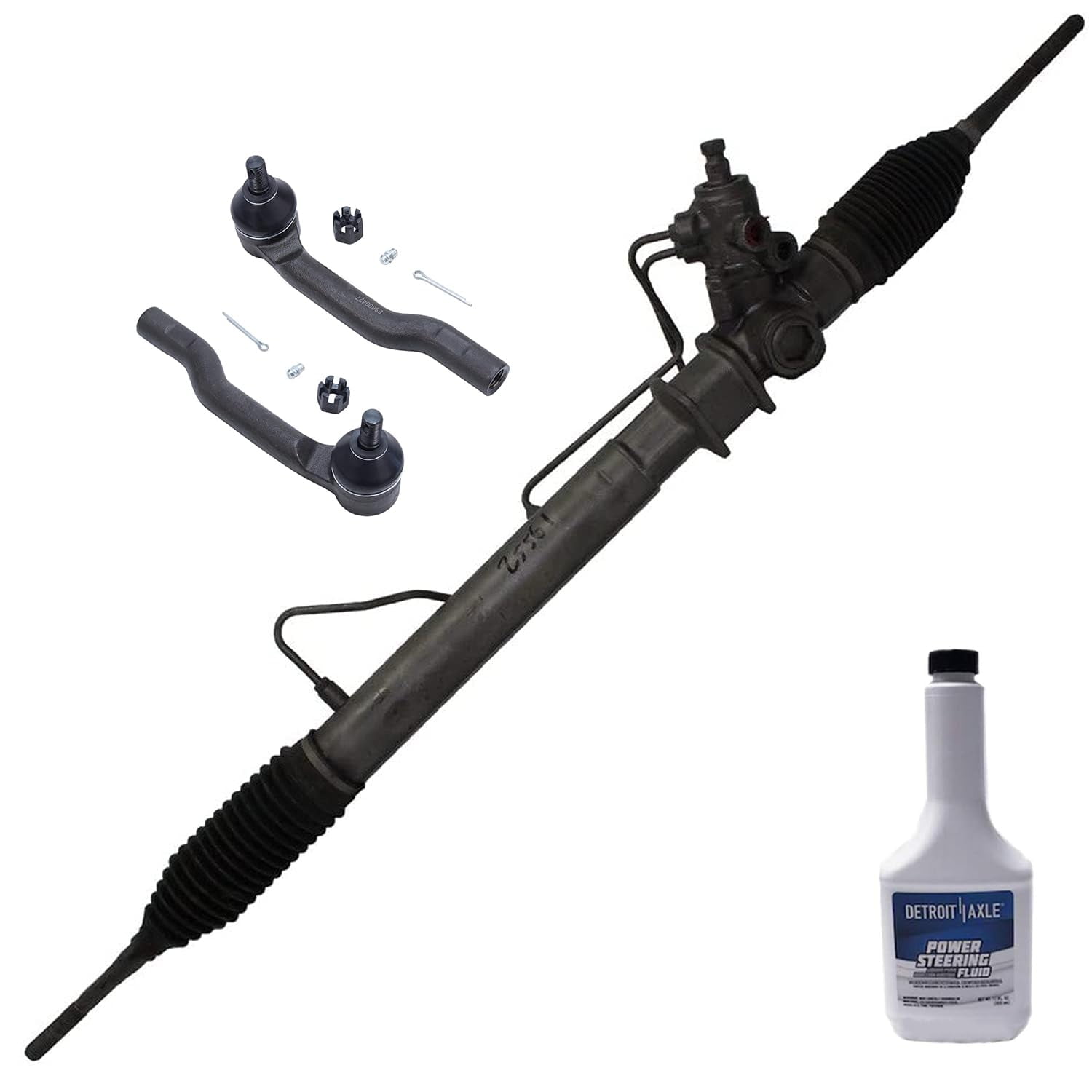 Detroit Axle - Front 4pc Rack & Pinion Kit for 1999-2002 Chevrolet ...