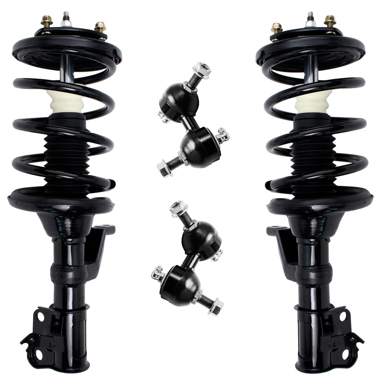 Detroit Axle - Front 4pc Struts Kit for 03-11 Honda Element, 2 Struts w ...