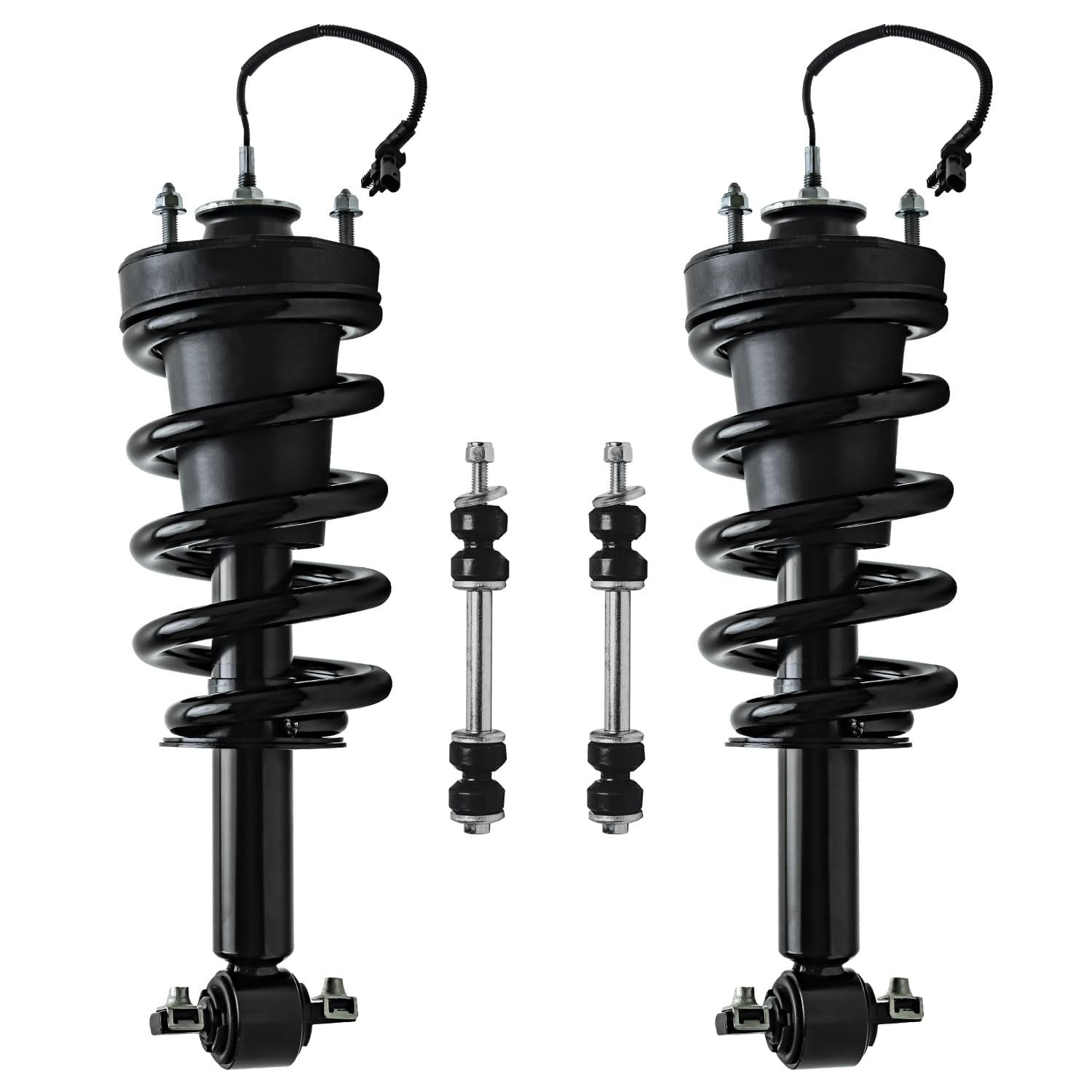 Detroit Axle - Front 4pc Struts Kit for Cadillac Escalade ESV Chevy ...