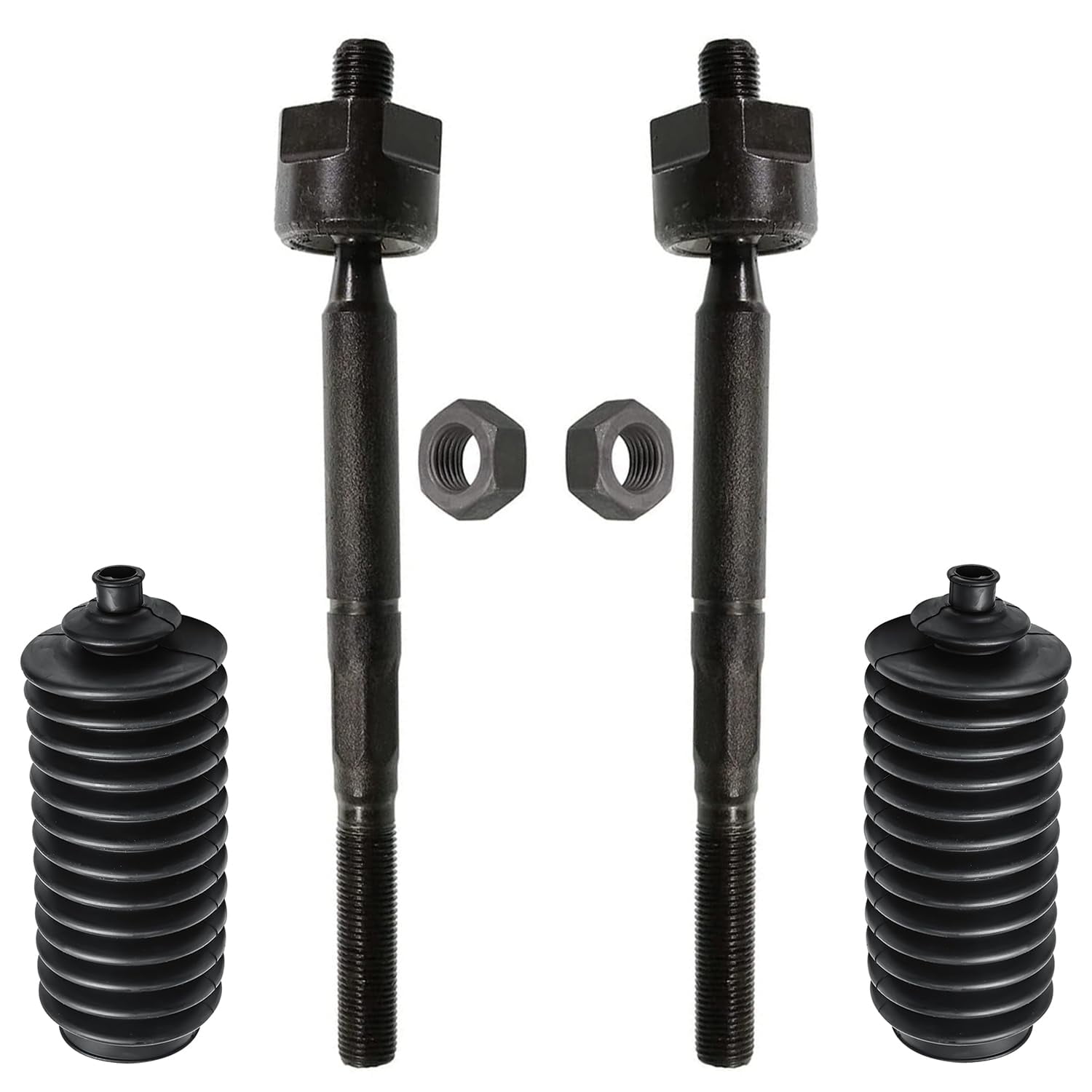 Detroit Axle - Front 4pc Tie Rods Kit for 95-00 Lexus LS400, 2 Inner ...