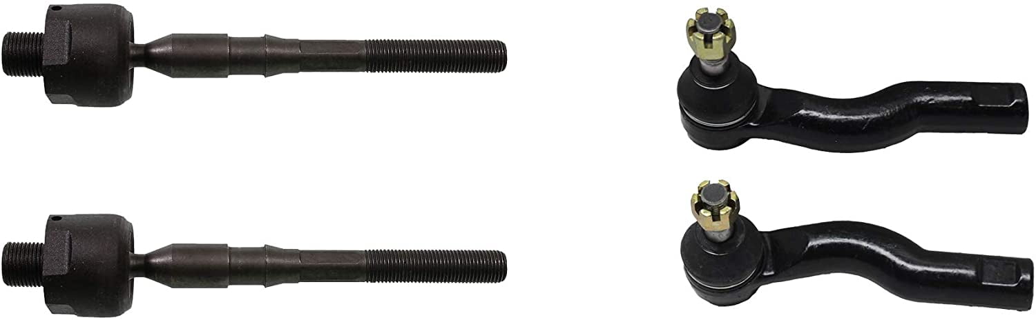 Detroit Axle - Front 4pc Tie Rods for Ford Fusion Lincoln MKZ Zephyr ...