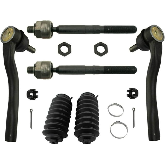 Detroit Axle - Front 6pc Suspension Kit for 11-15 Dodge Durango Jeep ...
