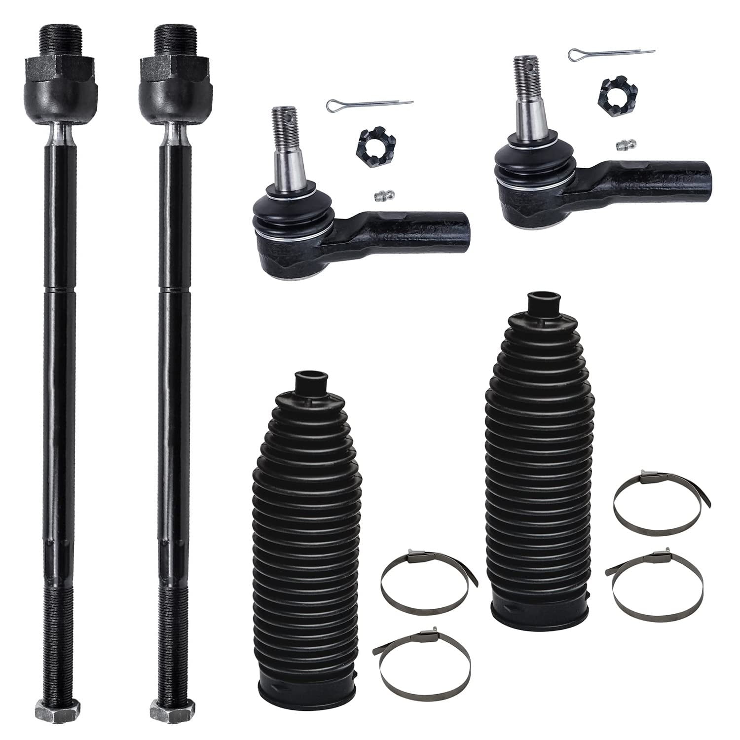 Detroit Axle - Front 6pc Suspension Kit for 2006-2010 Dodge Ram 1500 ...