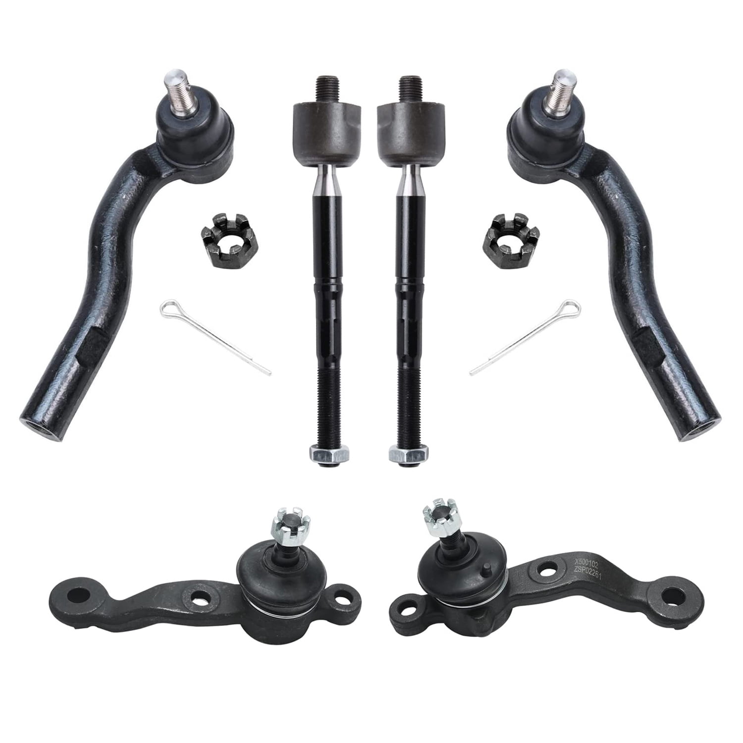 Detroit Axle - Front 6pc Suspension Kit for 98-05 Lexus GS300, 98-00 ...