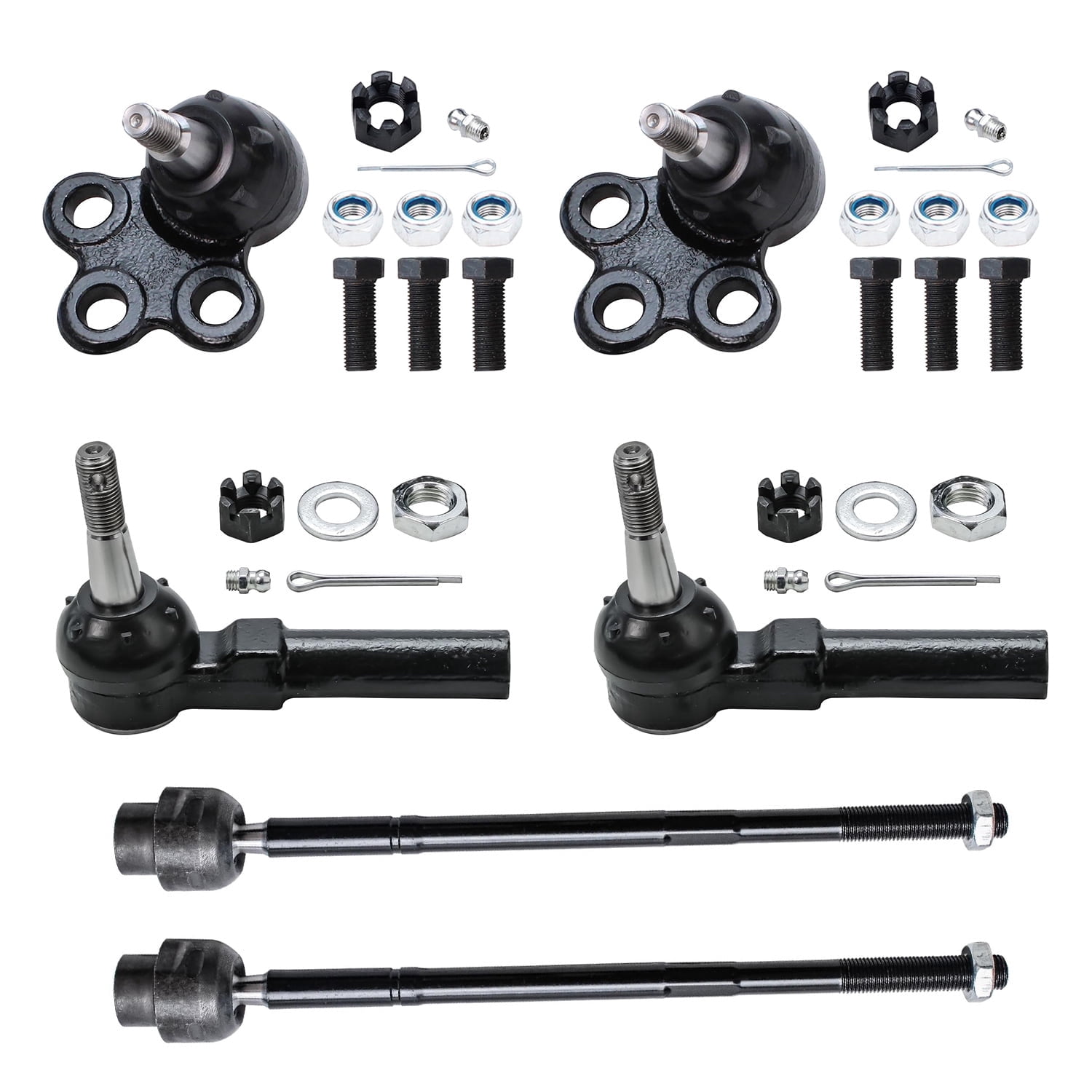 Detroit Axle - Front 6pc Suspension Kit for Chevy Impala Limited Monte ...