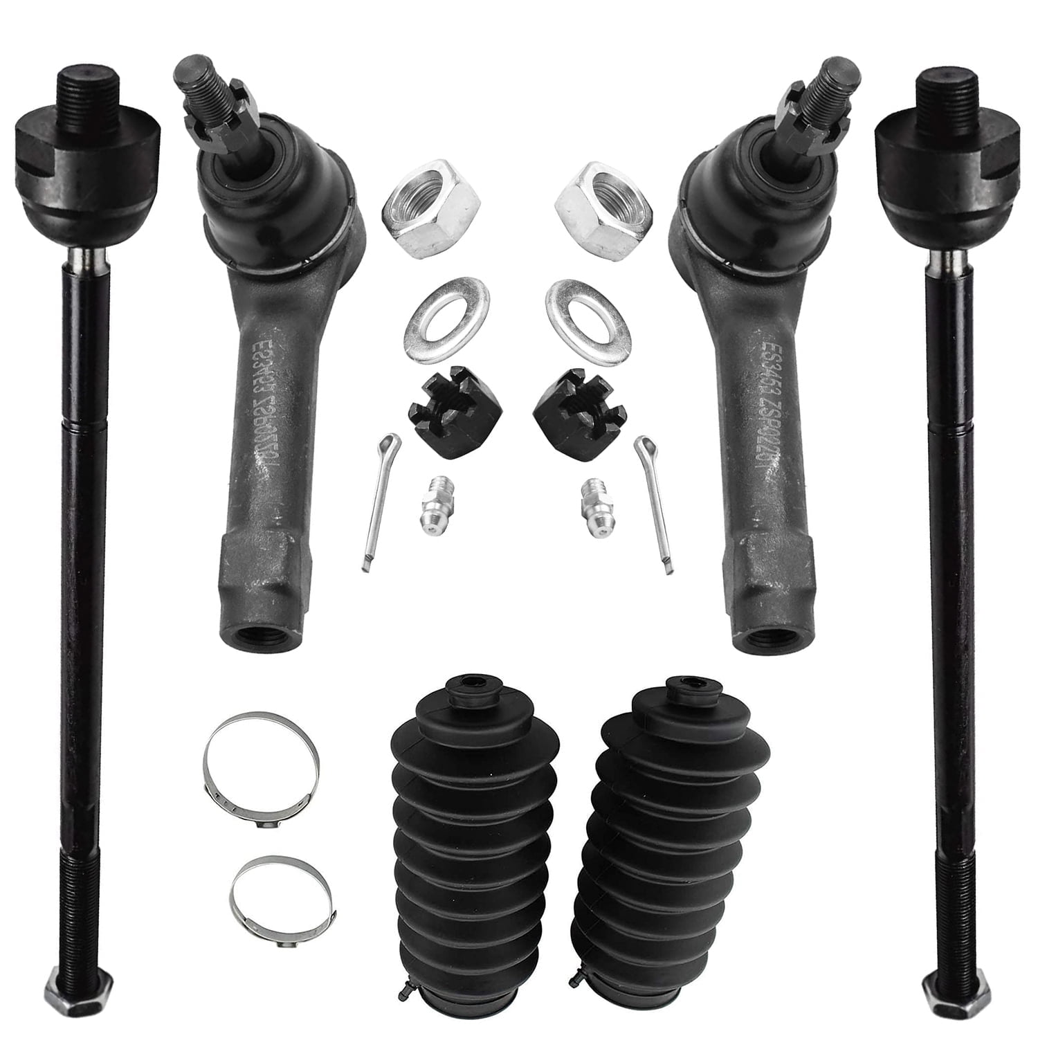 Detroit Axle - Front 6pc Suspension Kit for Buick Rendezvous Chevrolet ...