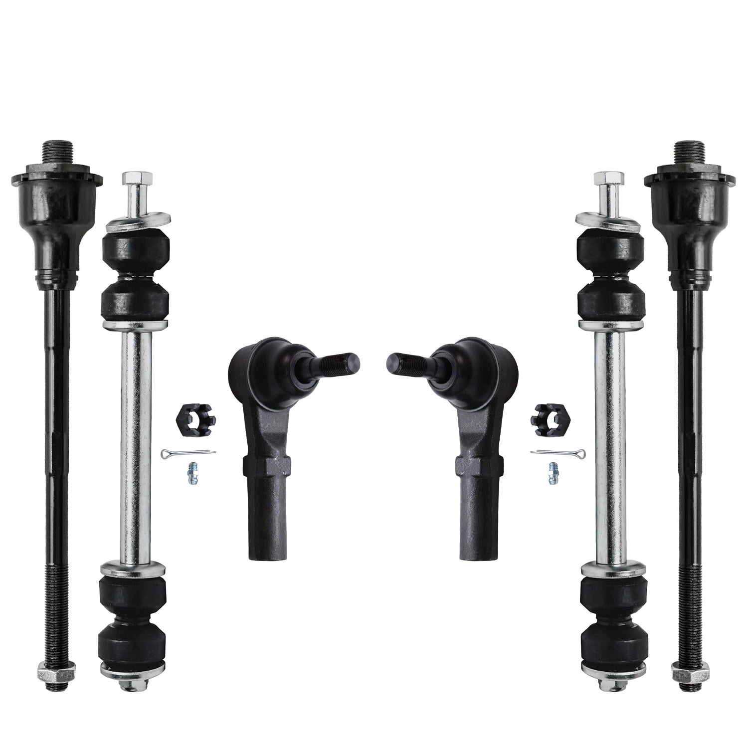 Detroit Axle - Front 6pc Suspension Kit for Chevy Avalanche 2500 ...