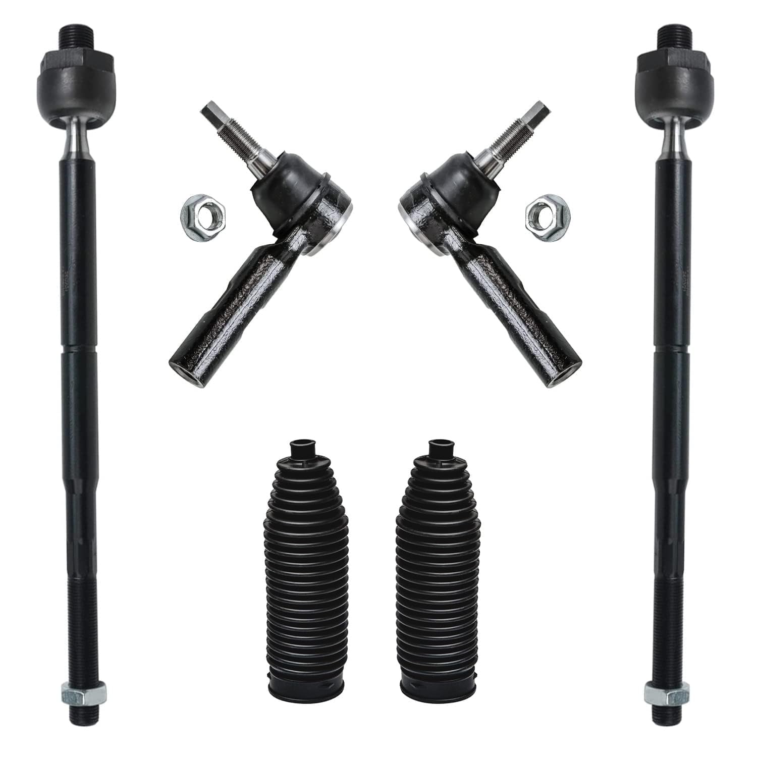 Detroit Axle - Front 6pc Suspension Kit for RWD Chrysler 300 Dodge ...