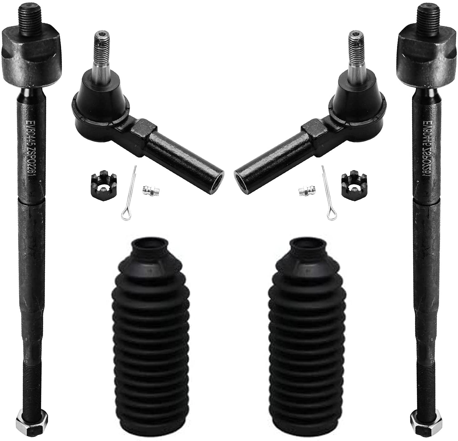 Energy Suspension Buick/Chevy 2WD Black Octagon Style Tie Rod End Boot ...
