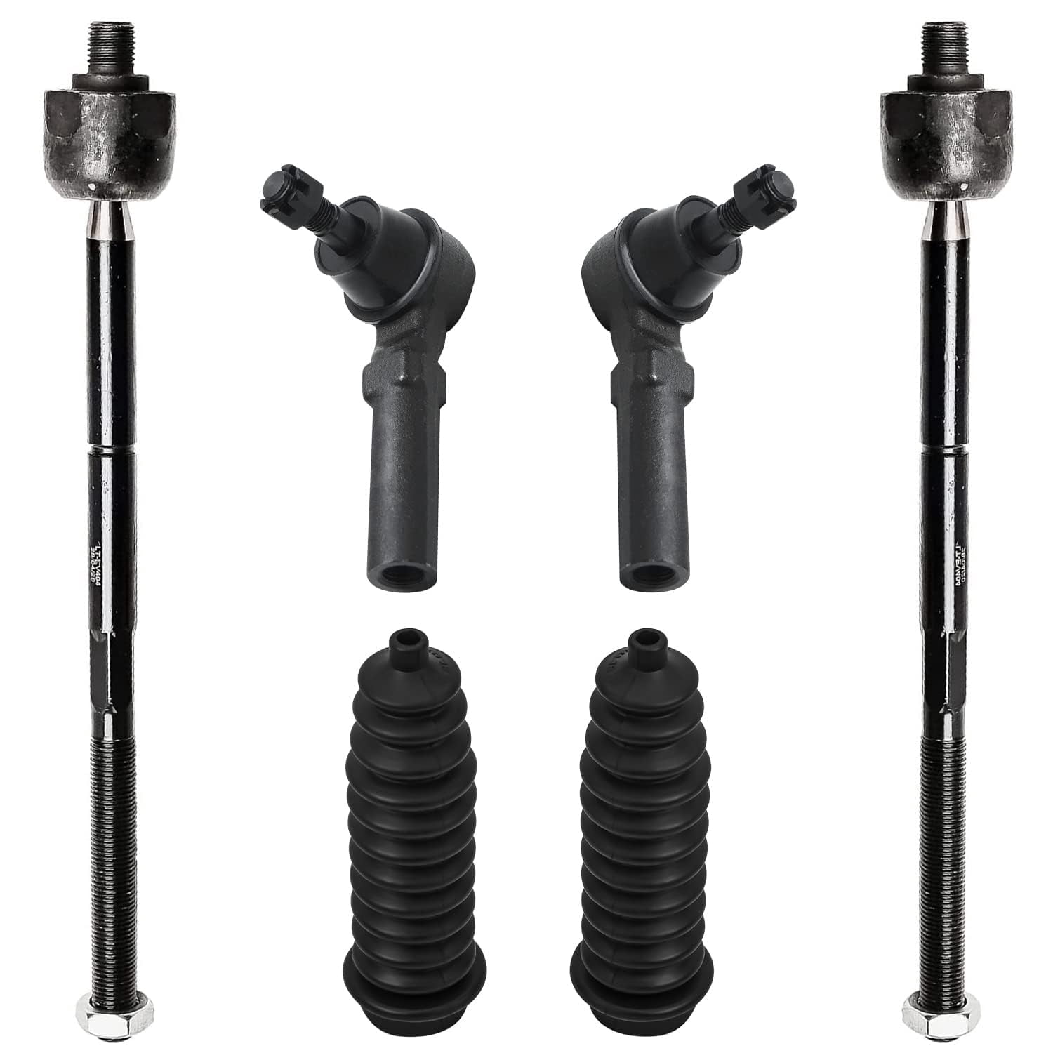 Detroit Axle - Front 6pc Tie Rods for Dodge Neon Sx 2.0 Chrysler Neon ...