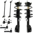 Detroit Axle - Front 8pc Struts Kit for Buick Enclave Chevy Traverse ...
