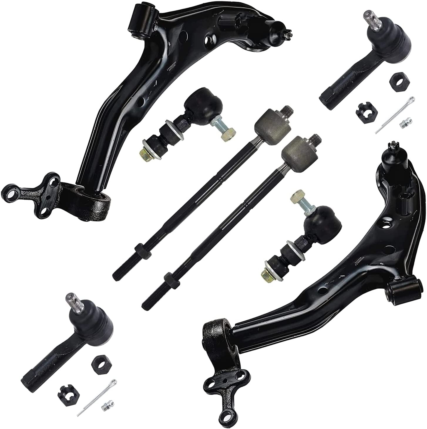 Detroit Axle - Front 8pc Suspension Kit for 2001-2006 Nissan Sentra ...