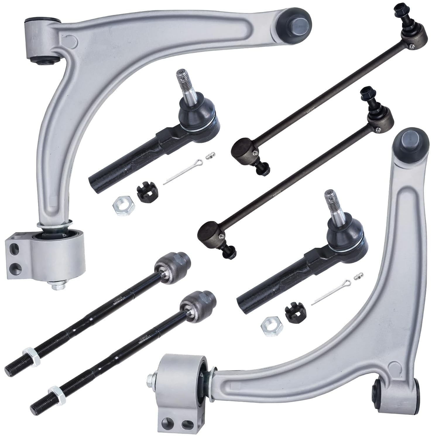 Detroit Axle - Front 8pc Suspension Kit for 2004-2012 Chevy Malibu ...